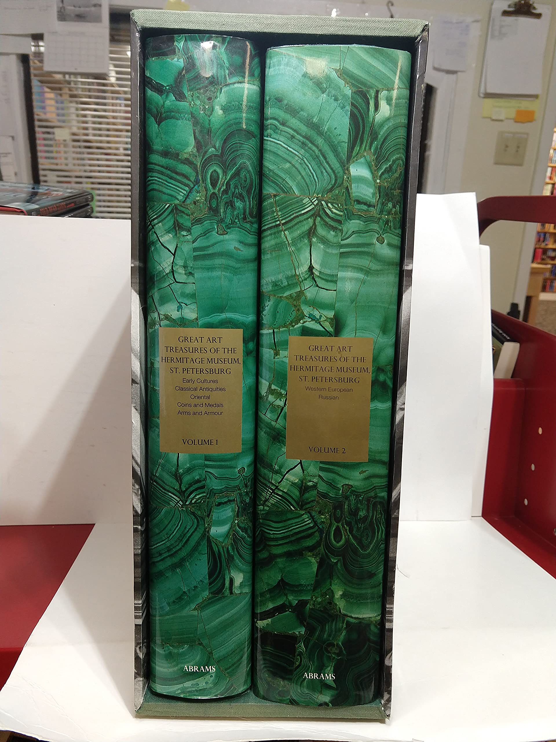 Great Art Treasures of the Hermitage Museum, St. Petersburg (2 Volume ...