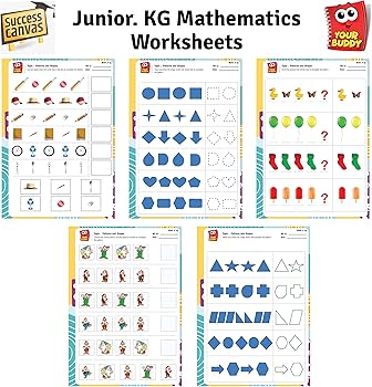 Worksheets For Jr Kg Students