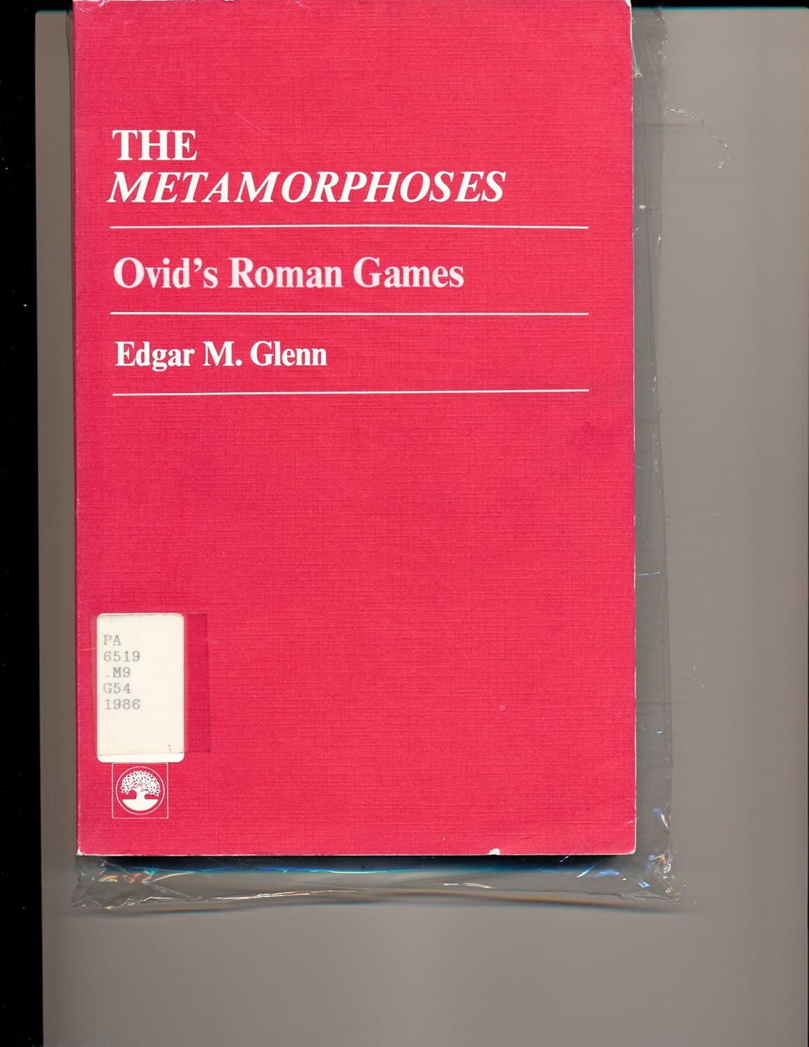 "Metamorphoses": Ovid's Roman Games : Glenn, Edgar M.: Amazon.es: Libros
