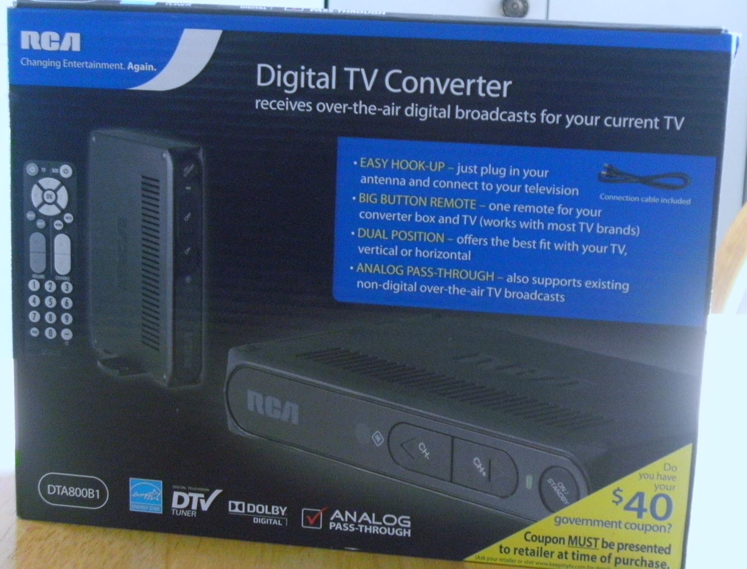 Amazon.com: RCA Digital TV Converter Box : Electronics