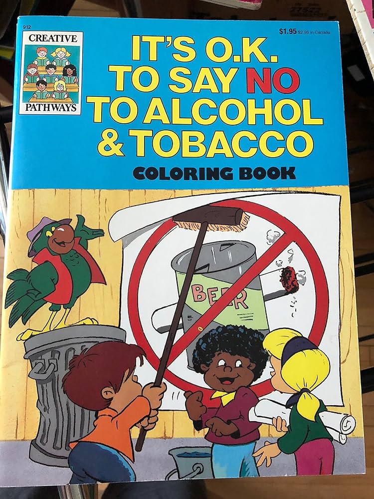 Say No To Drugs And Alcohol Coloring Pages