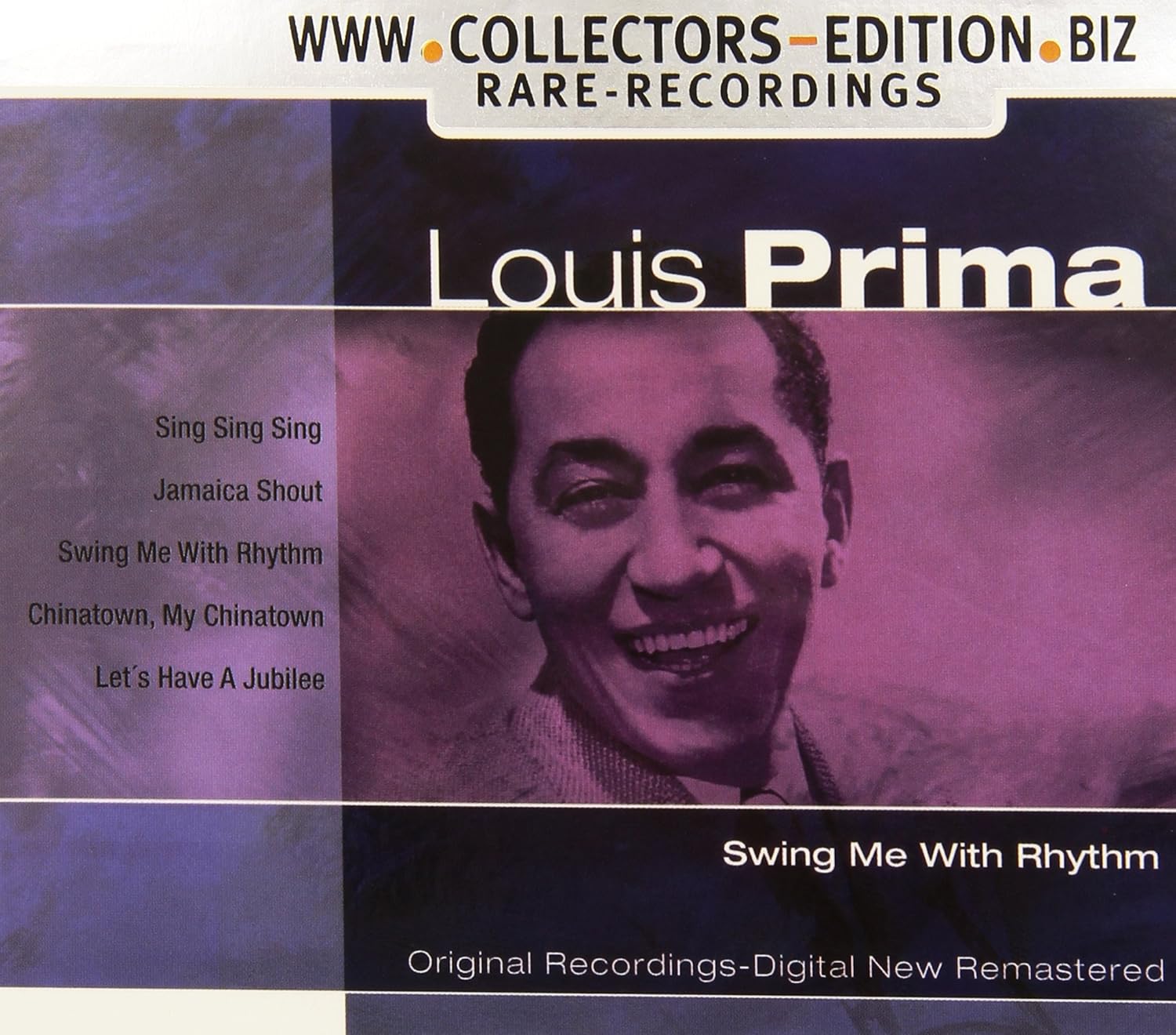 Prima,Louis - Collectors Edition-Louis Prima - Amazon.com Music