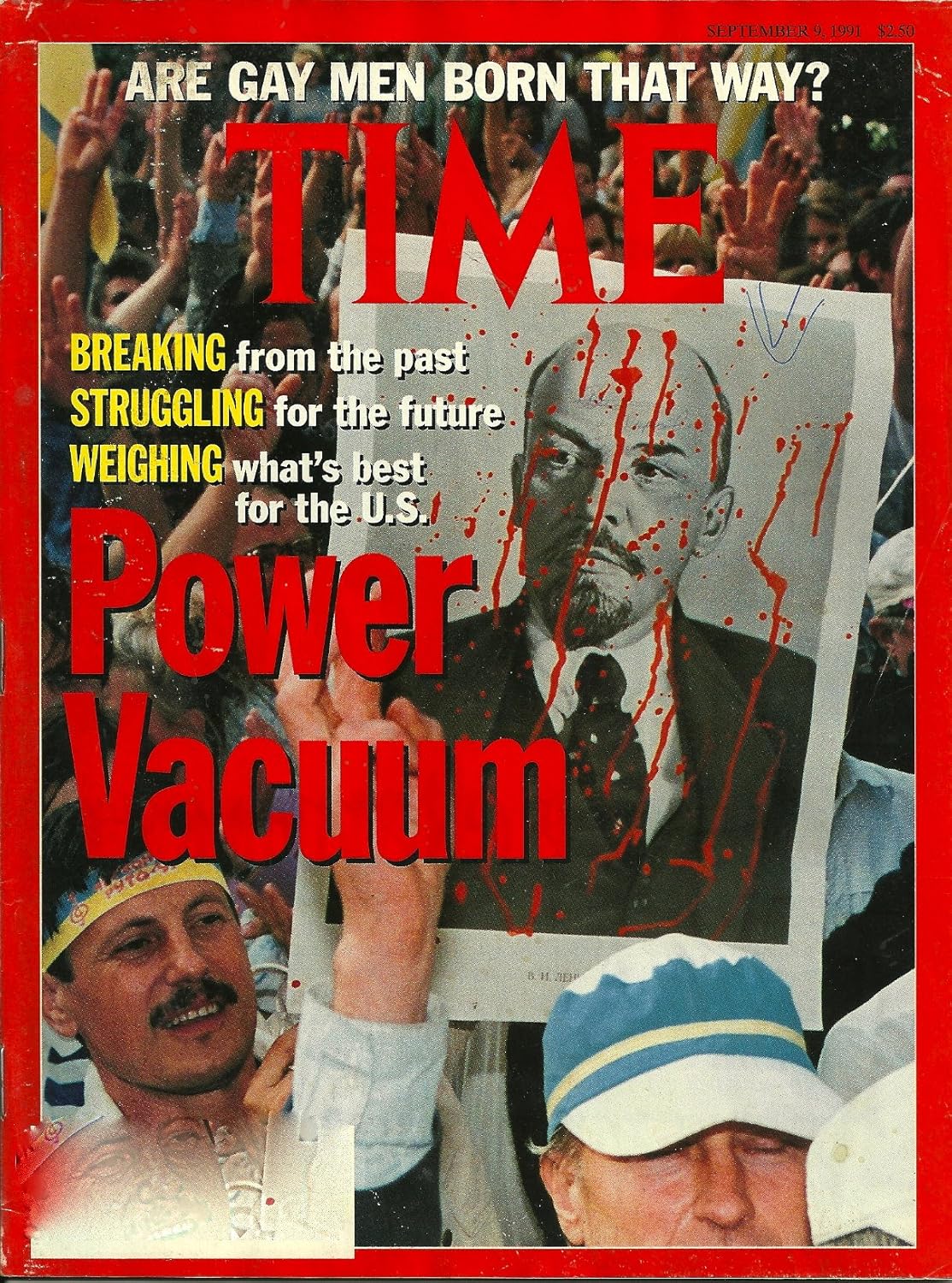 Time Magazine September 9 1991 Power Vacuum in USSR * Are Gay Men Born ...