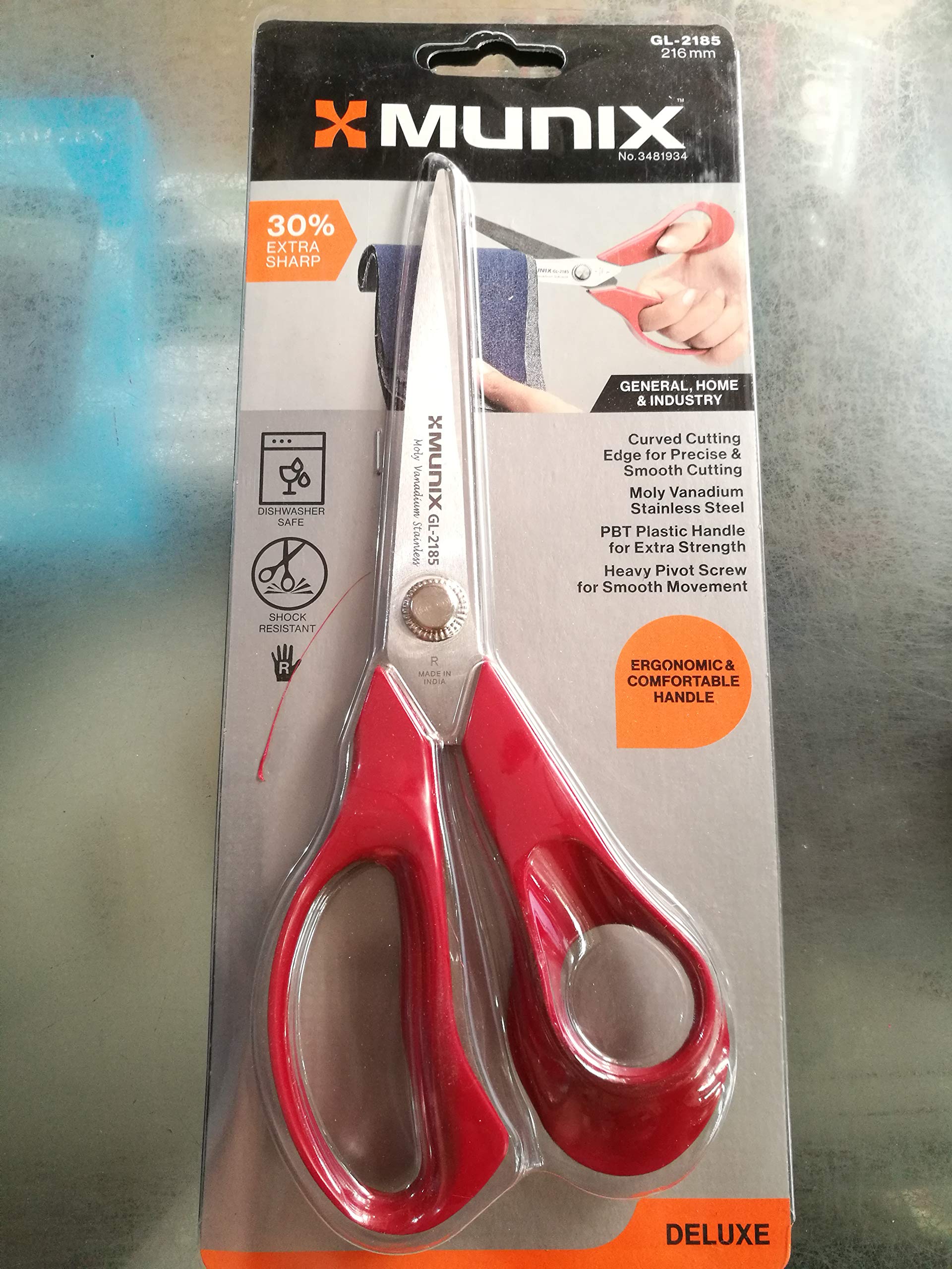 Munix Scissors GL 2185 : Amazon.in: Office Products
