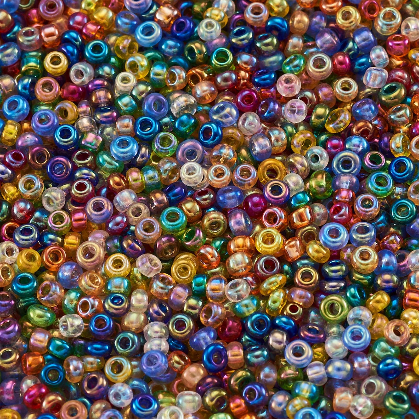 Amazon.com: Glass Beads 2mm Tiny Seed Beads for Jewelry Making Approx ...