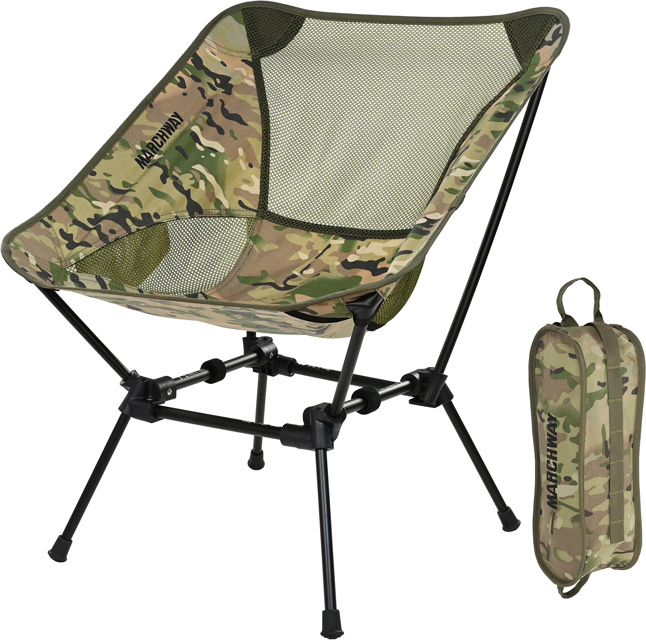 Amazon.com : Preferred Nation Portable Sports Chair, Camo : Sports ...