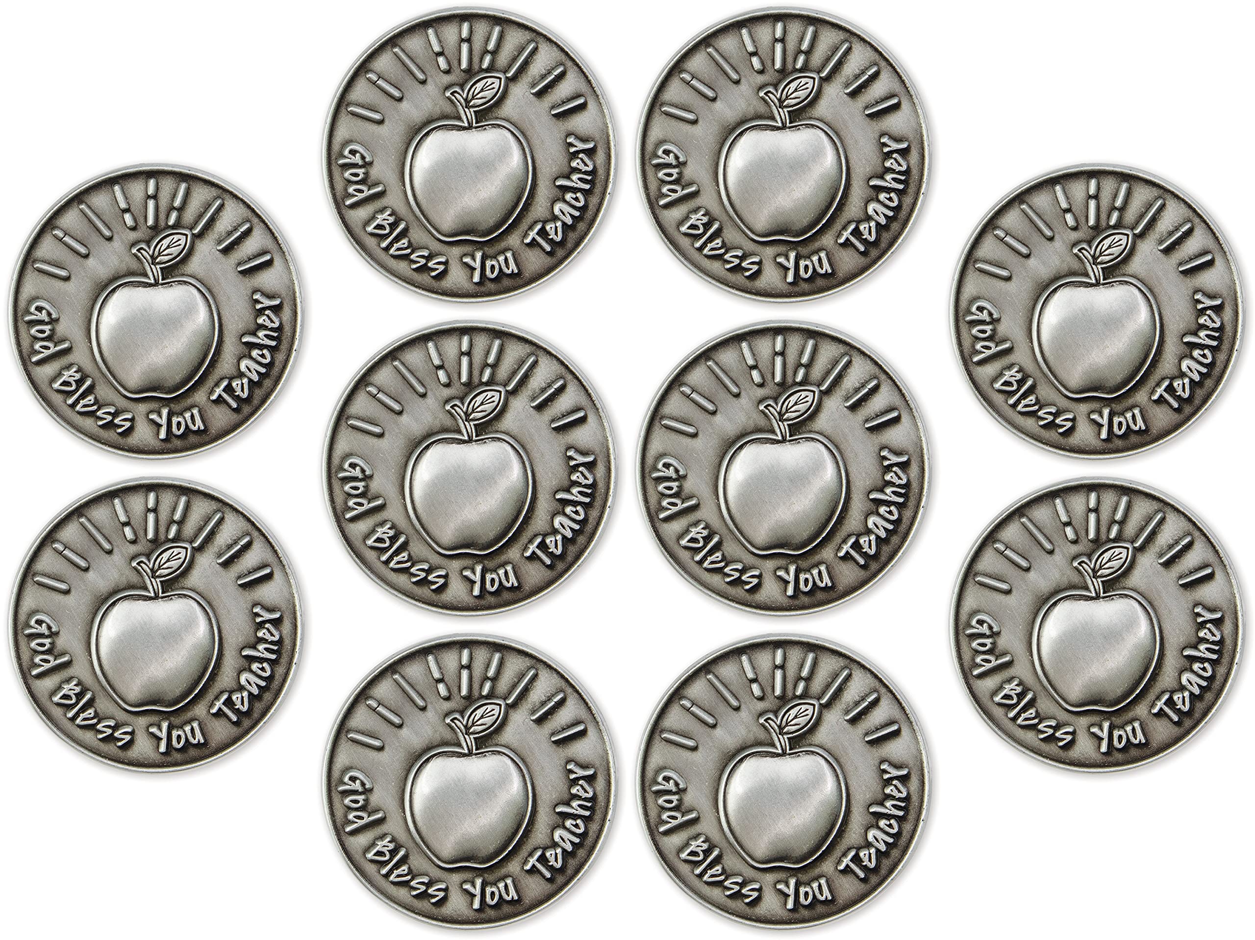 Snapklik.com : Teachers Appreciation Love Expression Coin, Bulk Pack Of ...