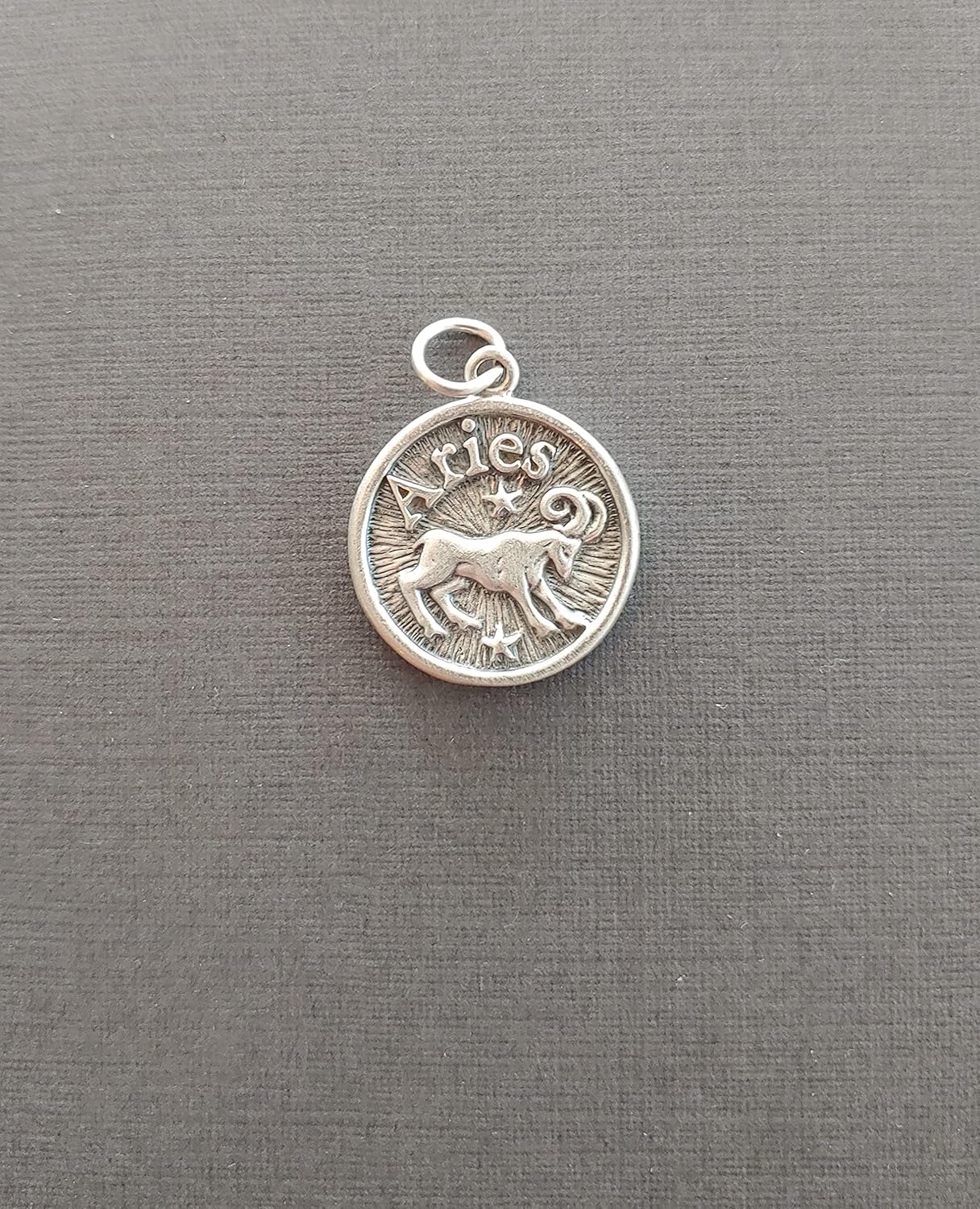 Amazon.com: Limited Edition Sterling Silver Aries Zodiac Charm ...