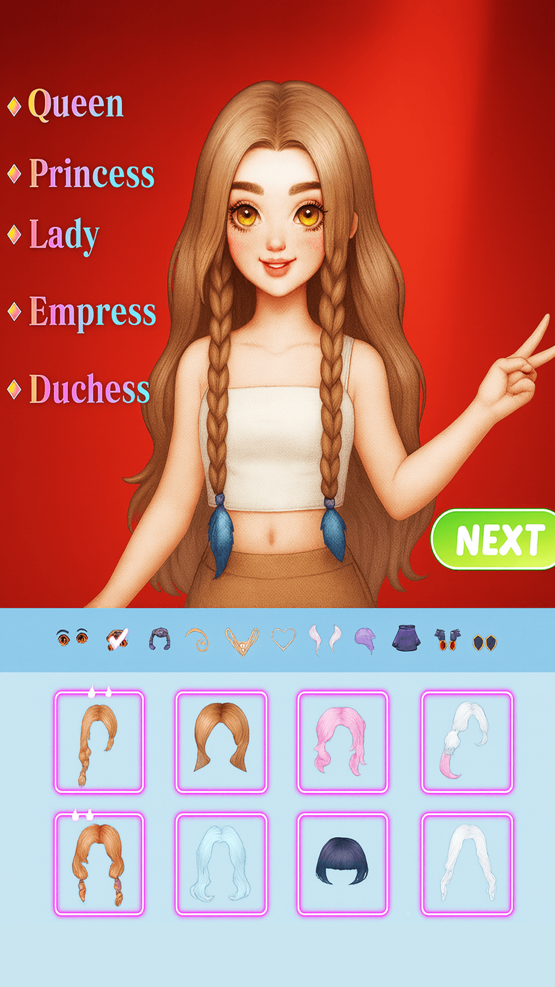 Fashion Doll Magic Dress Up Challenge: Anime Princess Makeup Stylist ...