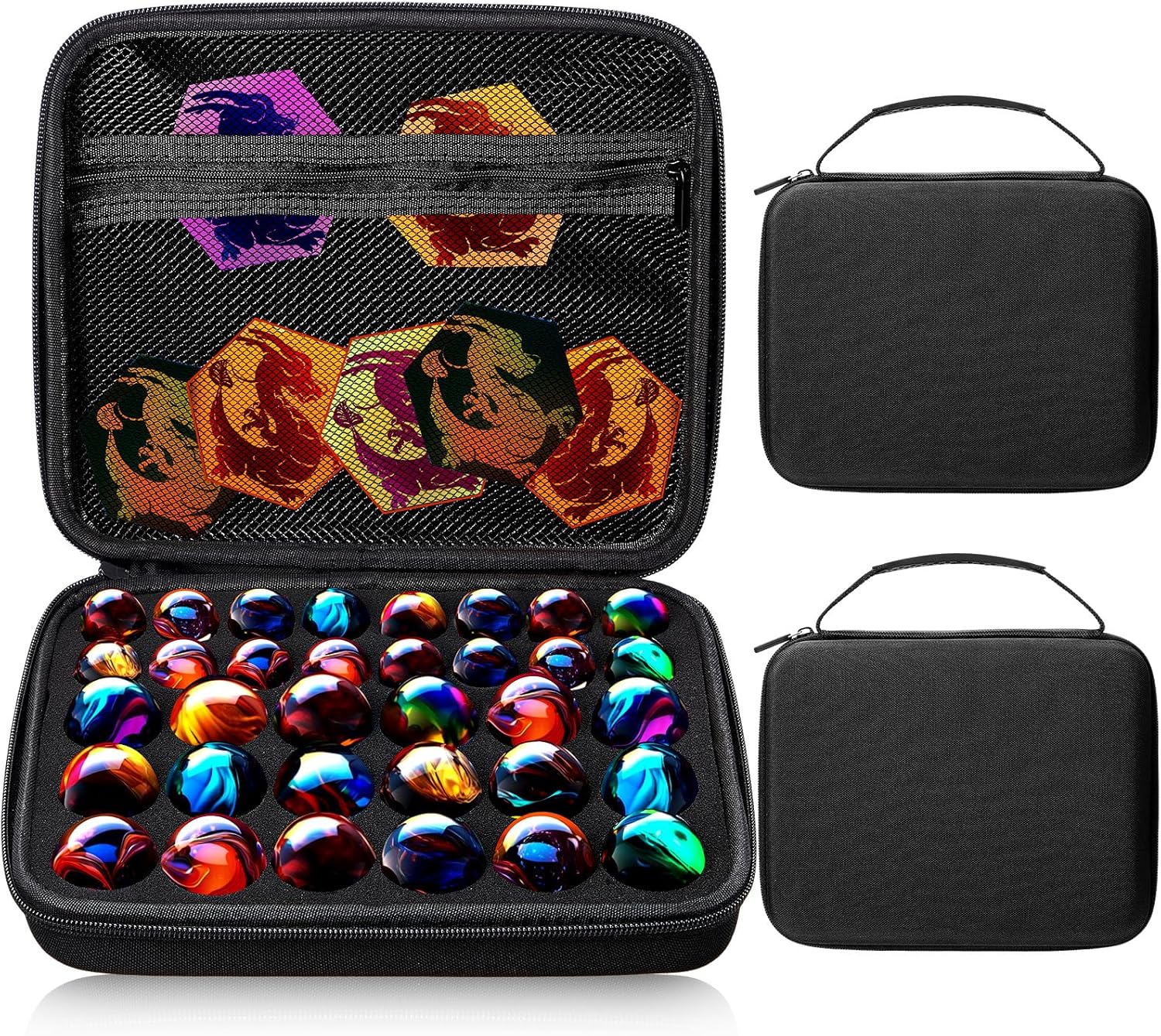 Amazon.com: Gemscream 2 Pcs Toy Organizer Storage Case Toys Container ...