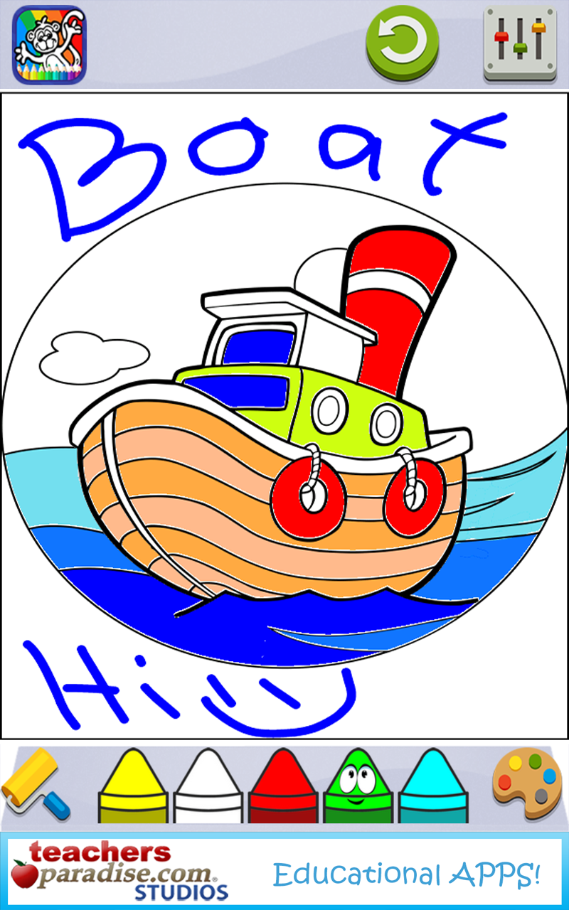 Coloring Book for Kids Free Game for Kids - App on Amazon Appstore