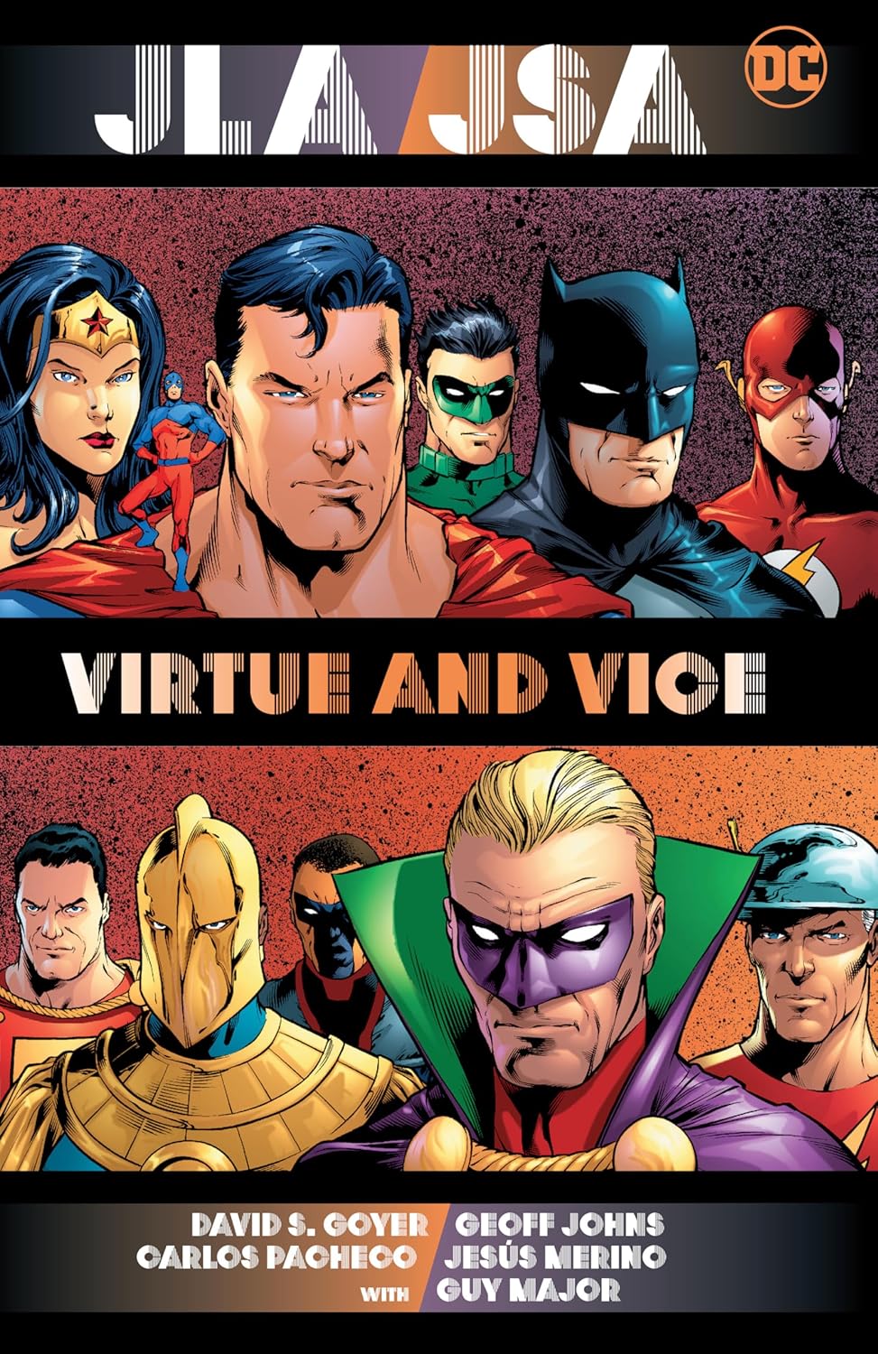 Amazon.com: JLA/JSA: Virtue and Vice (New Edition) (DC JLA JSA): 9781779524102: Johns, Geoff ...