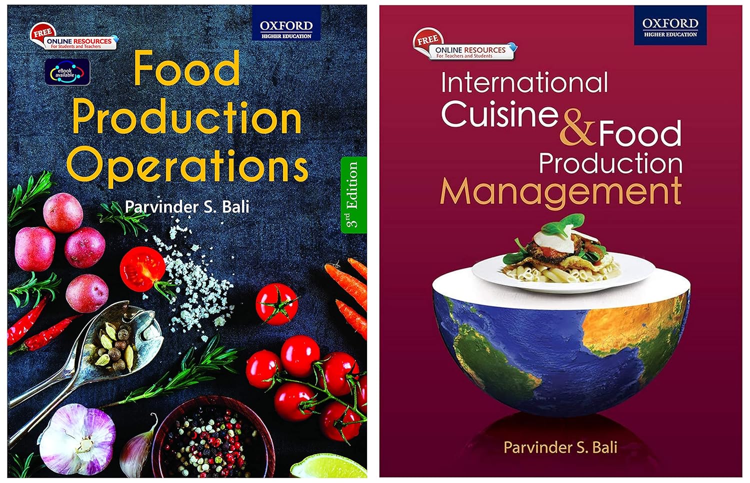 FOOD PRODUCTION OPERATIONS 3E & INTERNATIONAL CUISINE AND FOOD ...