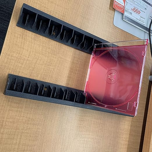 Amazon.com: Storage Rail CD DVD Slim Cases Organizer for Drawers - 372 ...