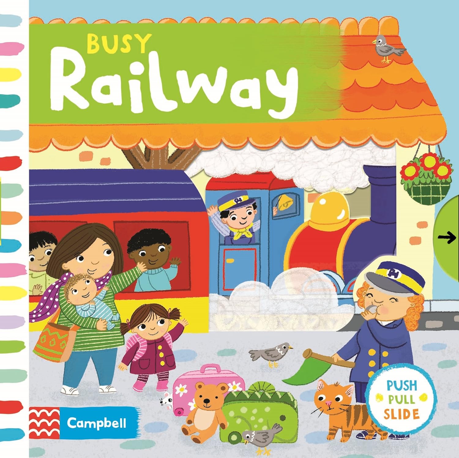 Amazon | Busy Railway (Campbell Busy Books) | Byatt, Jo, Books ...