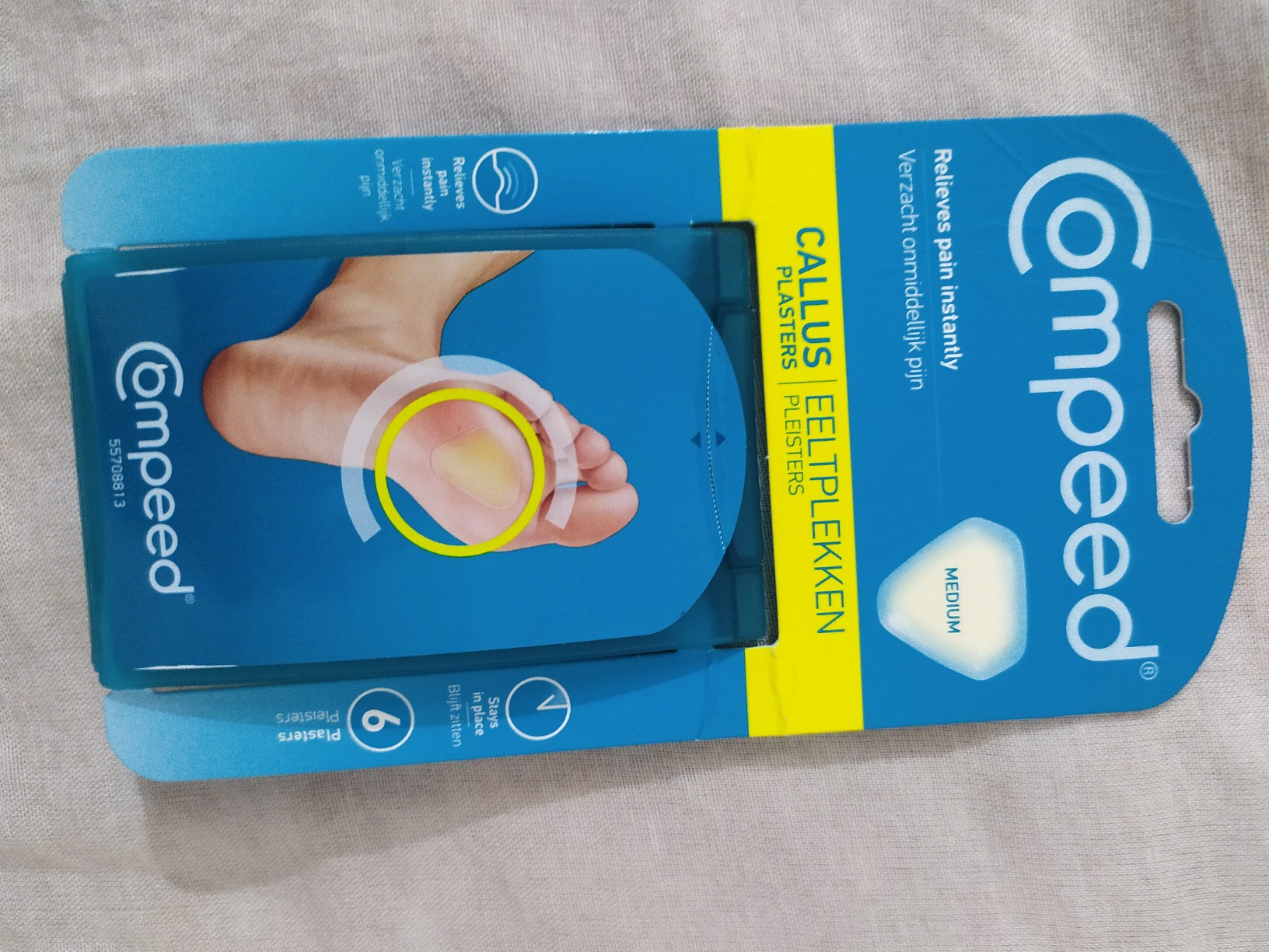 Buy Compeed Callus Removal Bandage Strips For Under Foot Rubbing ...