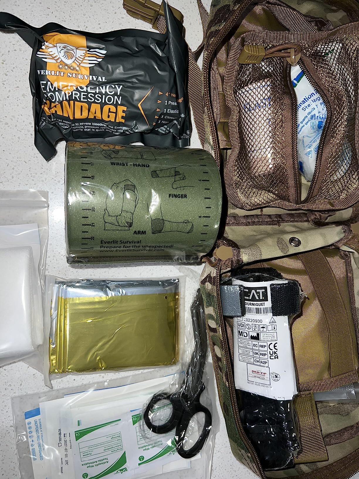 $12/mo - Finance EVERLIT Emergency Trauma Kit, CAT GEN-7 Tourniquet 36 ...