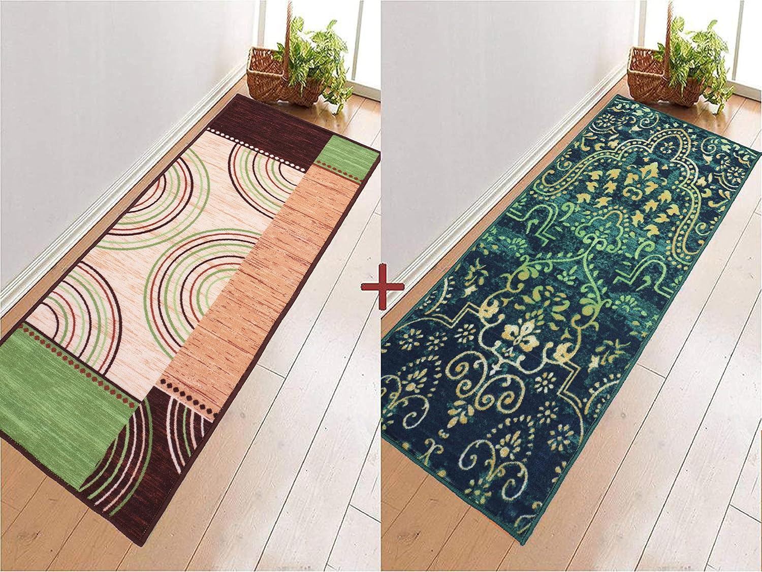 Status Contract 3D Printed Bedside Runner Carpet Rug Anti Skid Backing ...