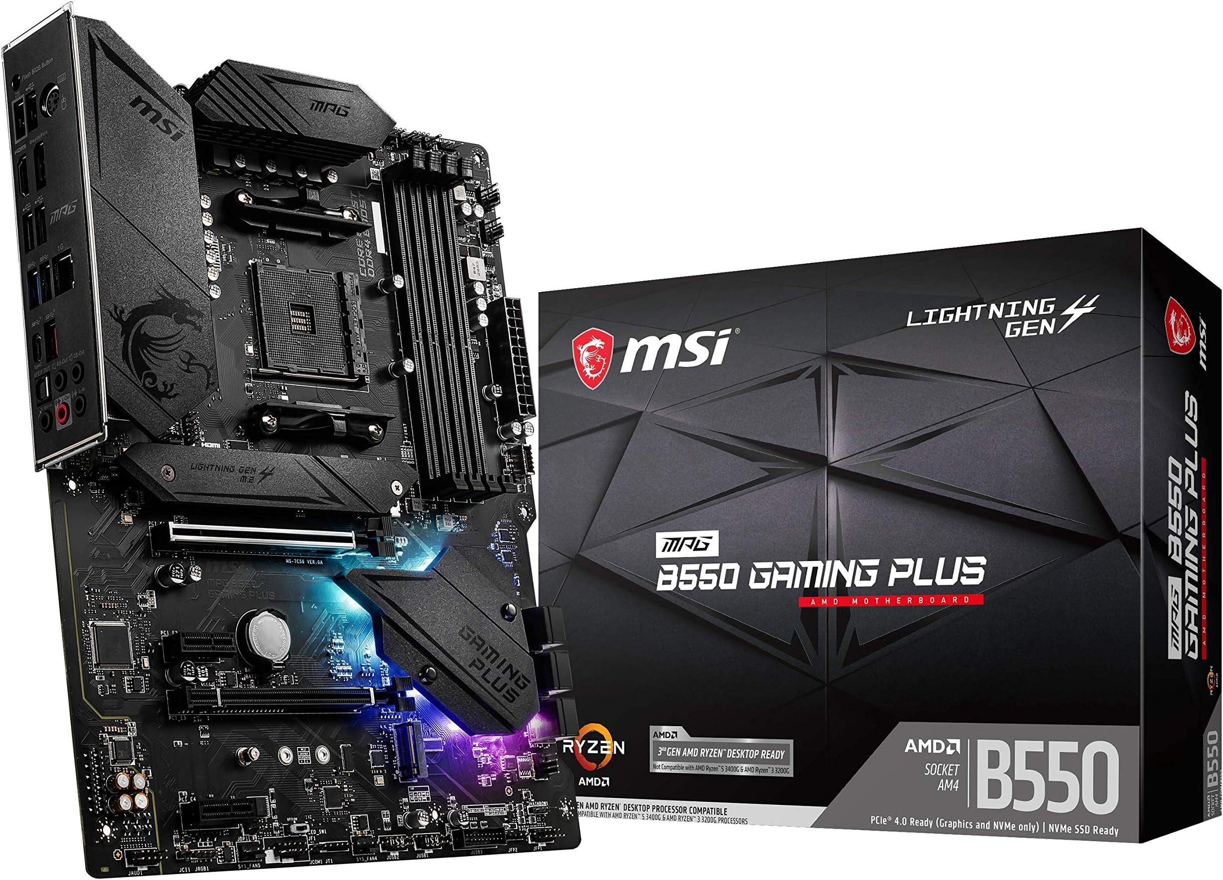 Amazon.com: ASUS ROG Strix B550-F Gaming WiFi II AMD Socket AM4 ATX ...