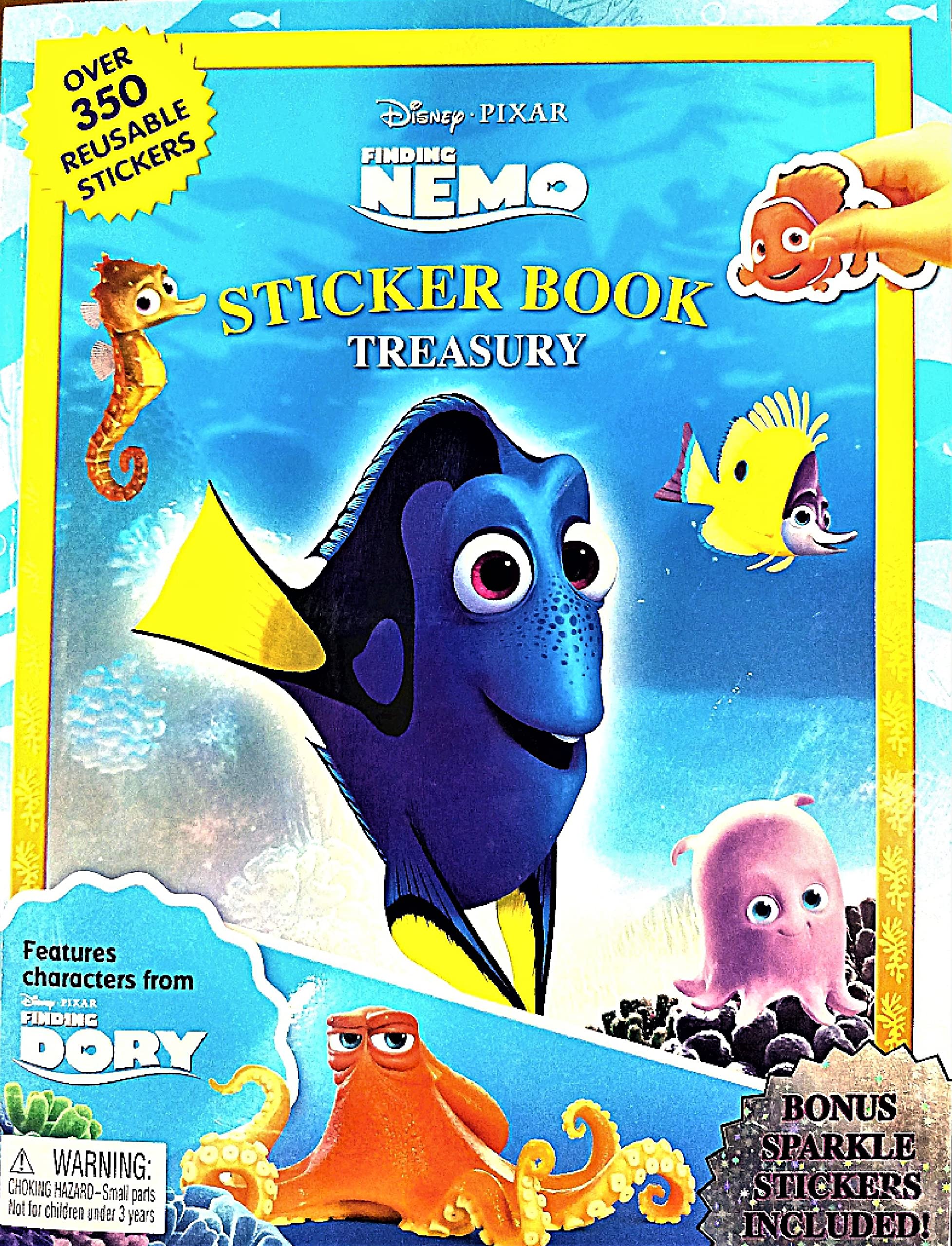 STICKER BOOK : FINDING NEMO : PHIDAL: Amazon.in: Books