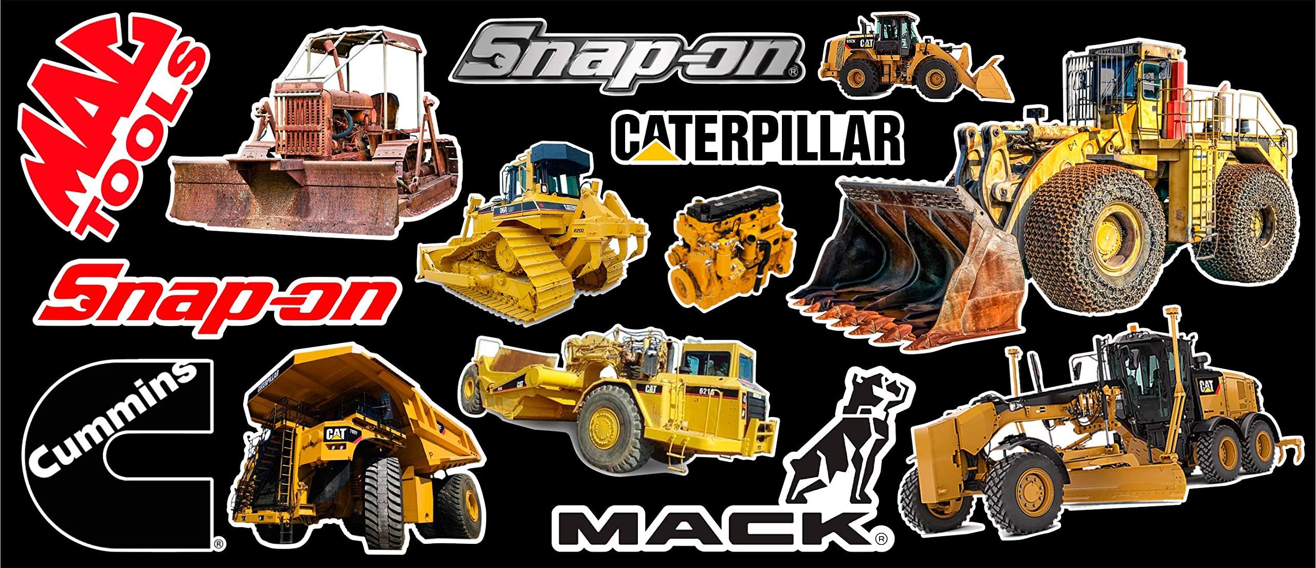 Amazon.com - 20 PCS Stickers Pack Detroit Aesthetic Diesel Vinyl ...