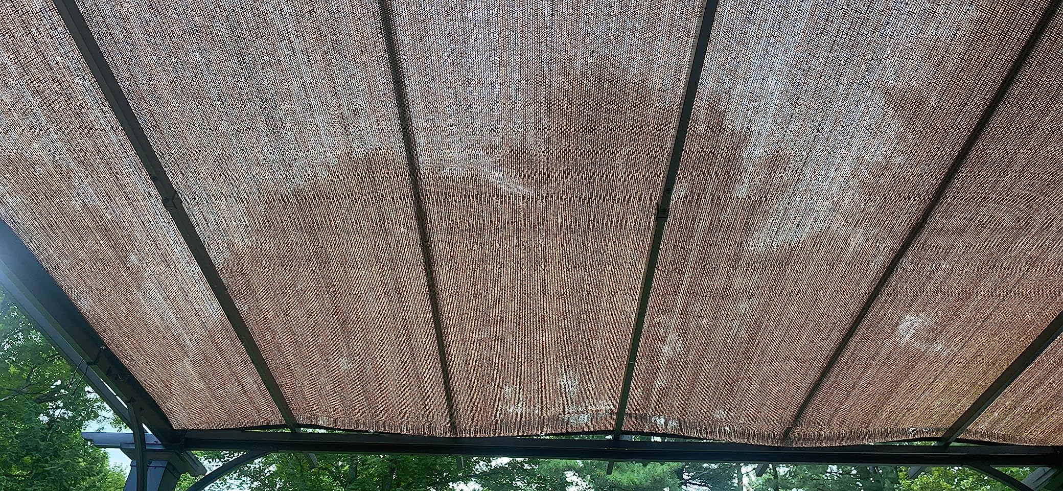 90% Shade Cloth Sun Shade Fabric for Patio Garden Pergola Shade Cover ...