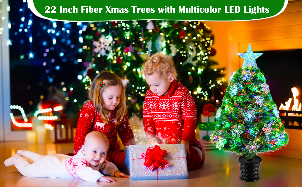 Color Changer Mini Tree Mini Artificial Christmas Tree 2.5ft With