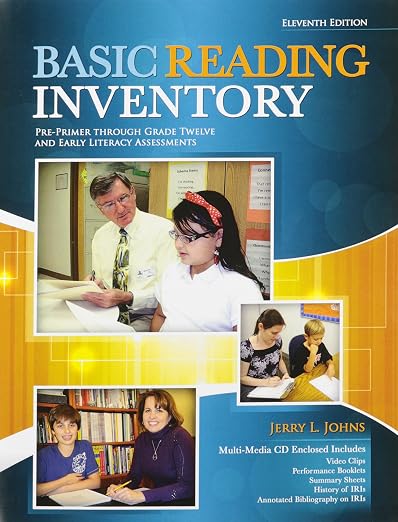 BASIC READING INVENTORY-TEXT: Jerry L. Johns: 9781465246905: Amazon.com ...
