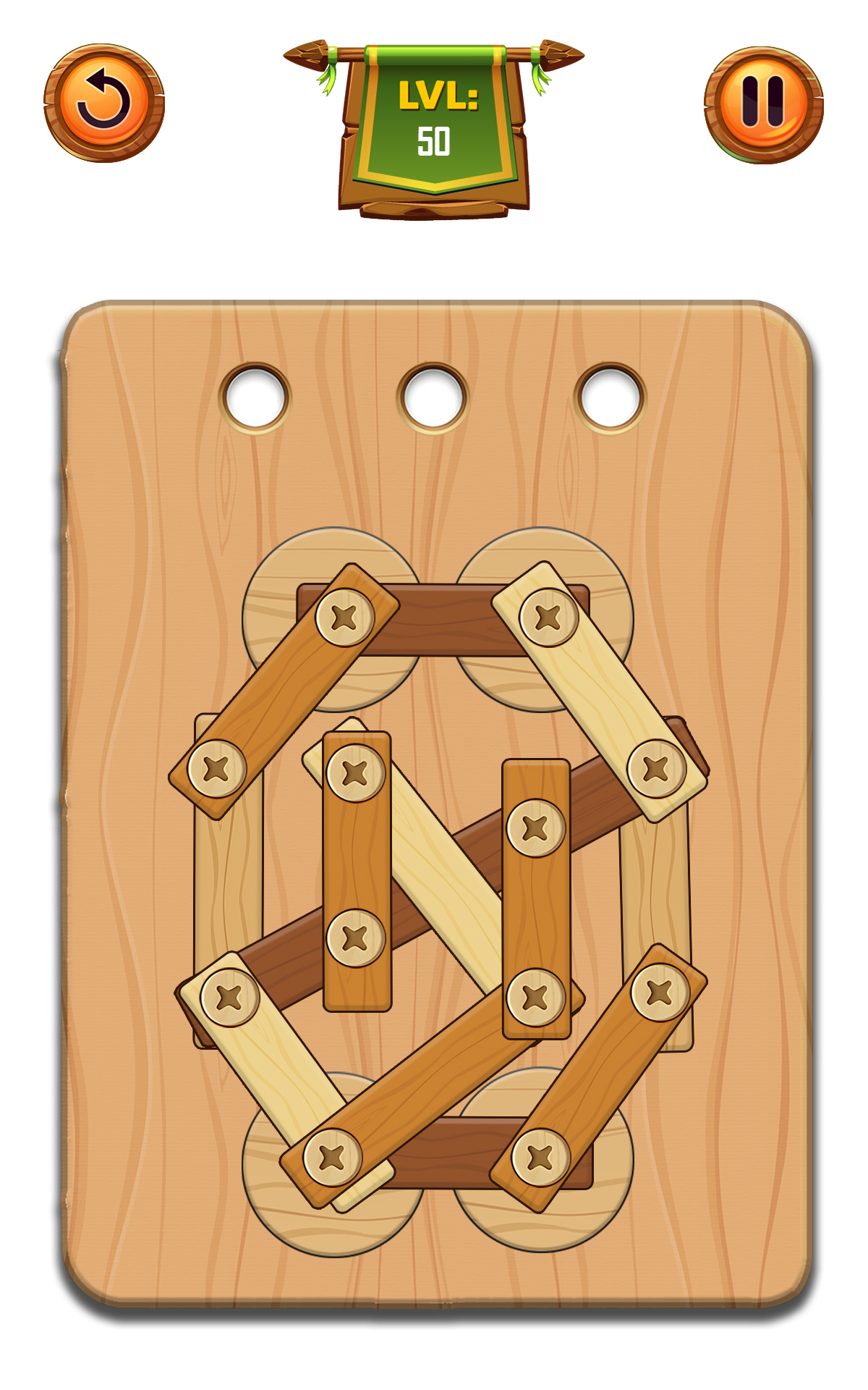 Wood Nuts & Bolts - Unscrew Puzzle Game - App on the Amazon Appstore