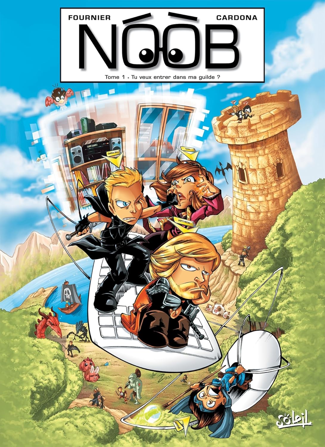 Amazon.com: Noob T01 - Tu veux entrer dans ma guilde ? (1 ...