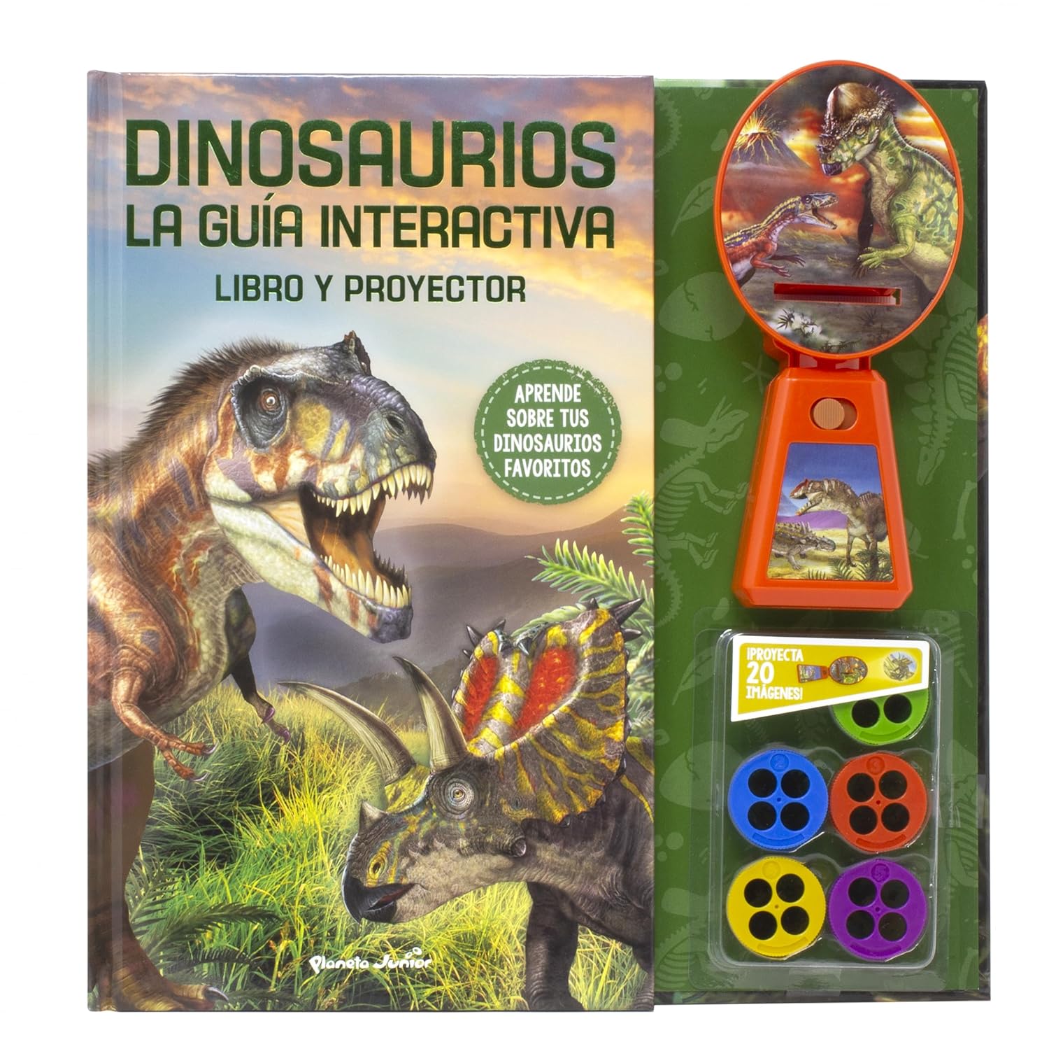 Dinosaurios. La guía interactiva: Libro con proyector (Libros ...