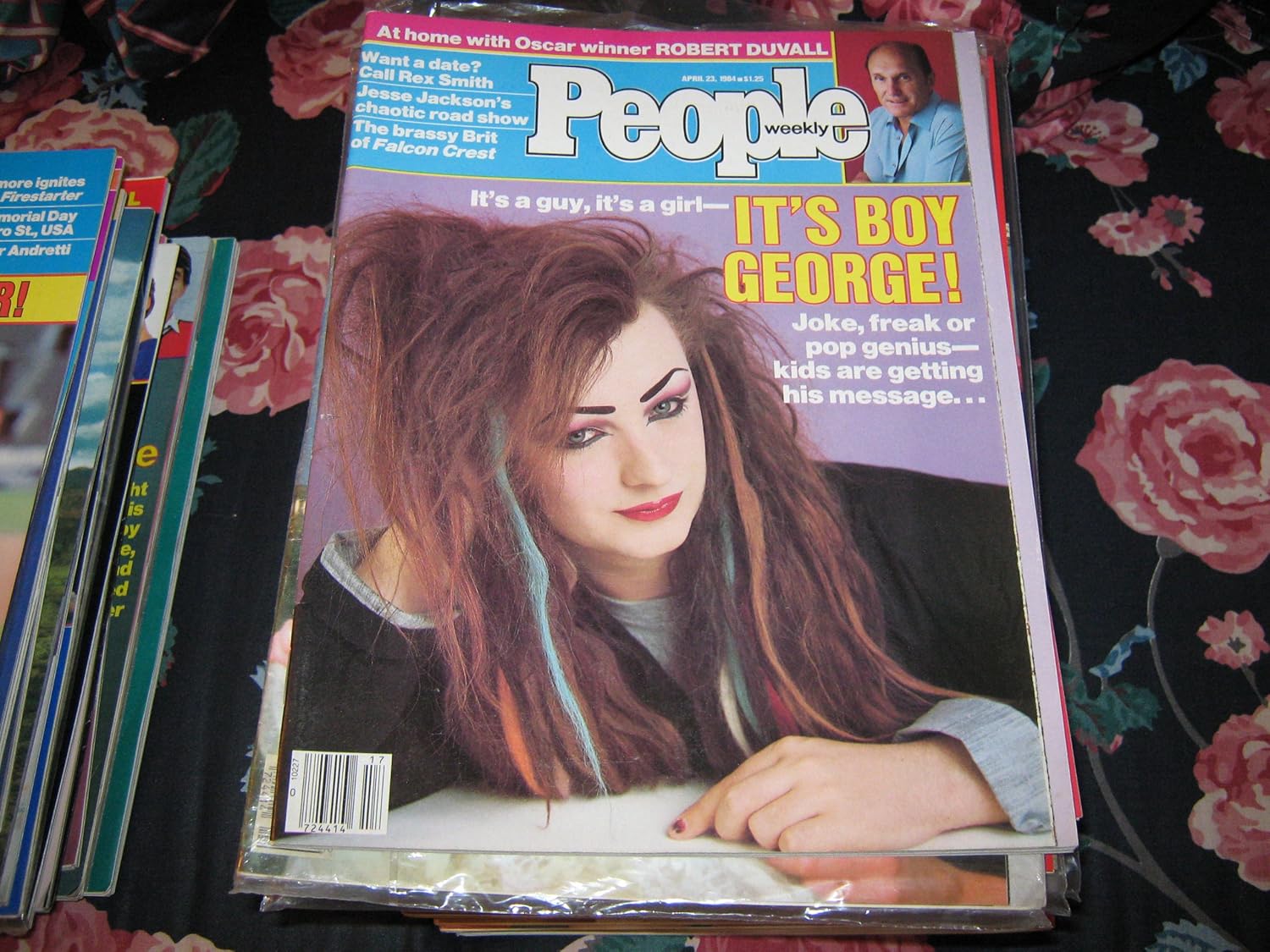 People Weekly (BOY GEORGE...Joke , Freak or Pop Genius, April 23 , 1984 ...