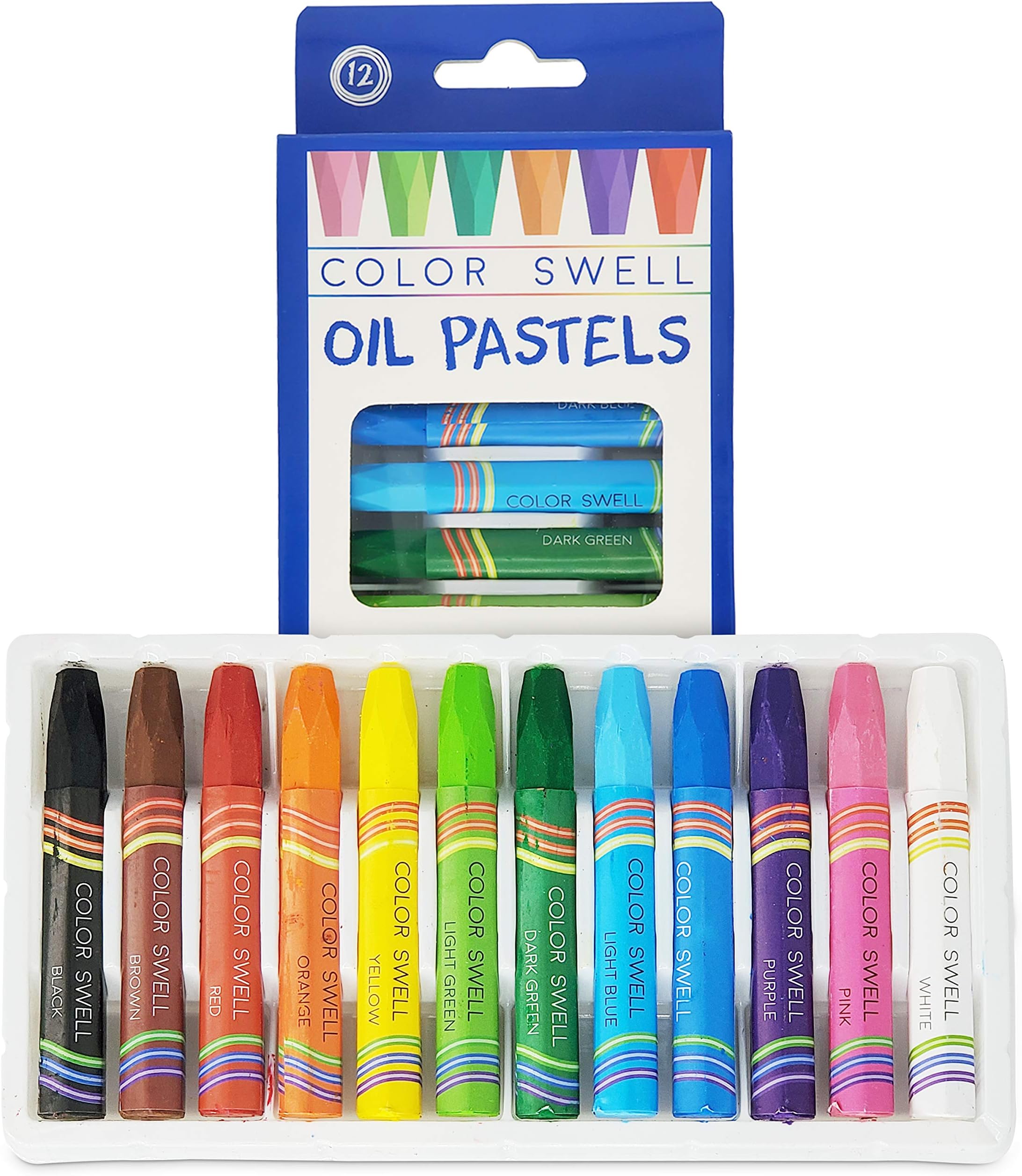 Amazon.com : Geyoga Oil Pastels Bulk 4 Colors Artists Soft Oil Pastels ...