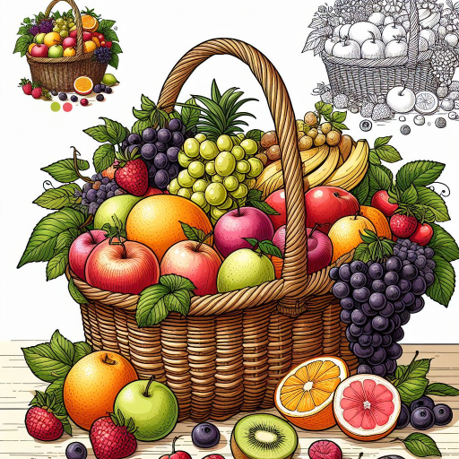 Fruits Coloring Book - Color By Number - App on Amazon Appstore