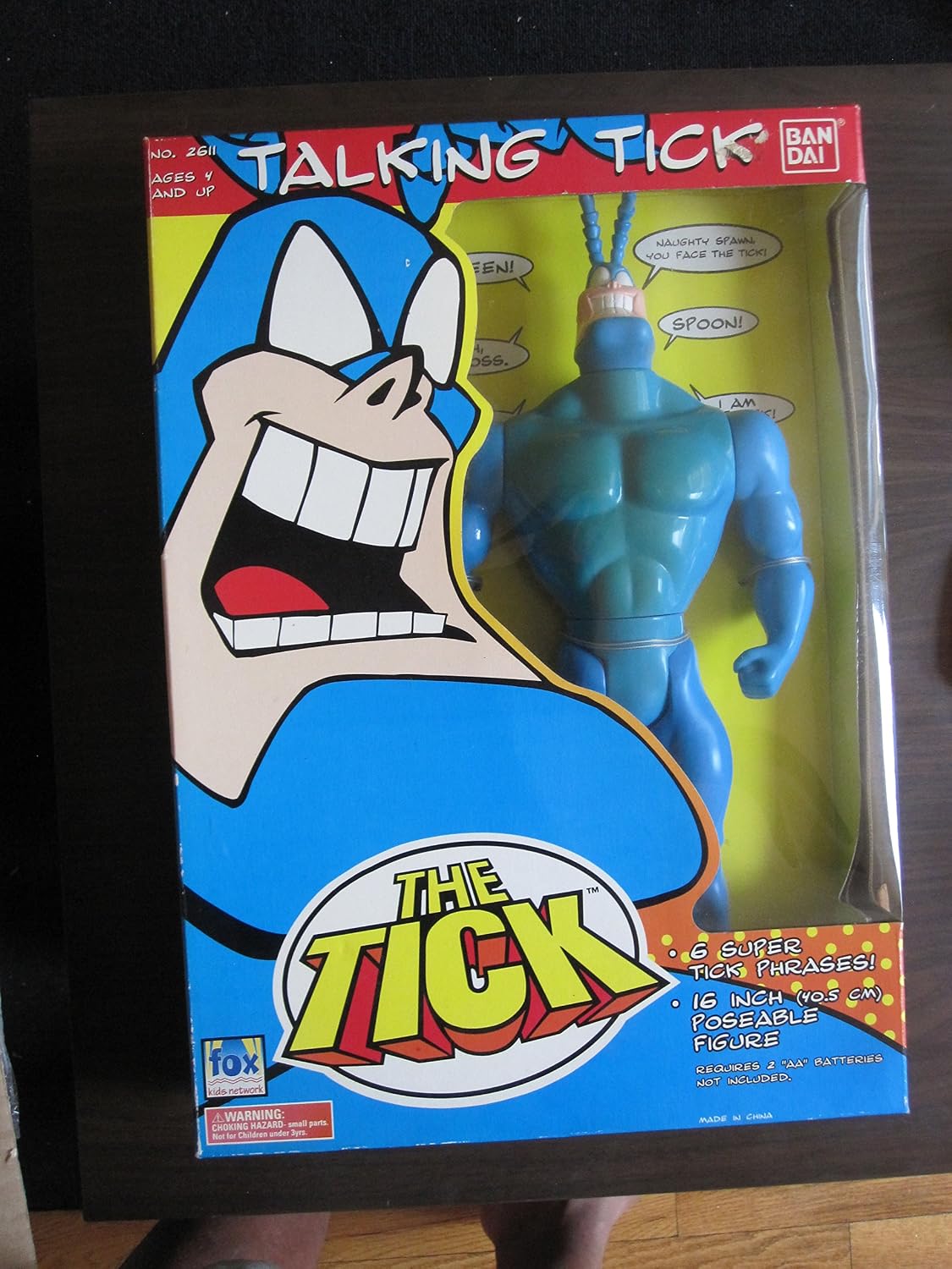 Amazon.com: The TICK 16" Talking TICK : Toys & Games