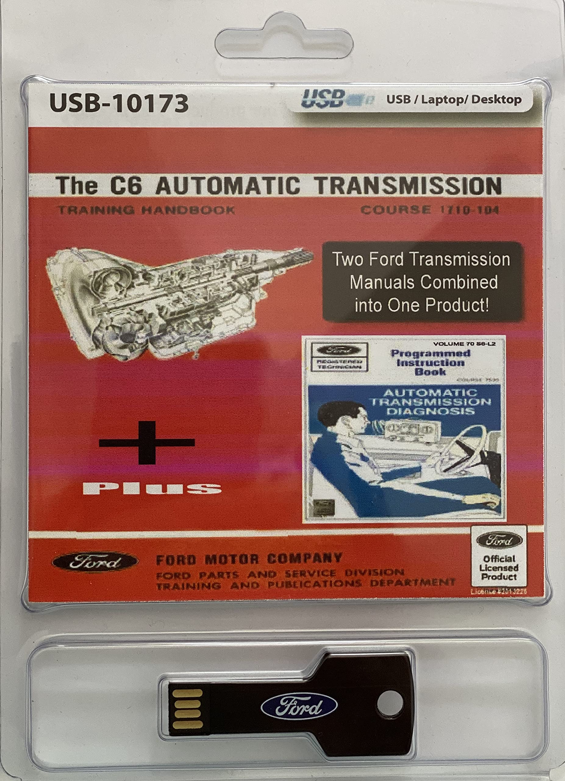 The Ford C6 Automatic Transmission Training Handbook and Automatic ...