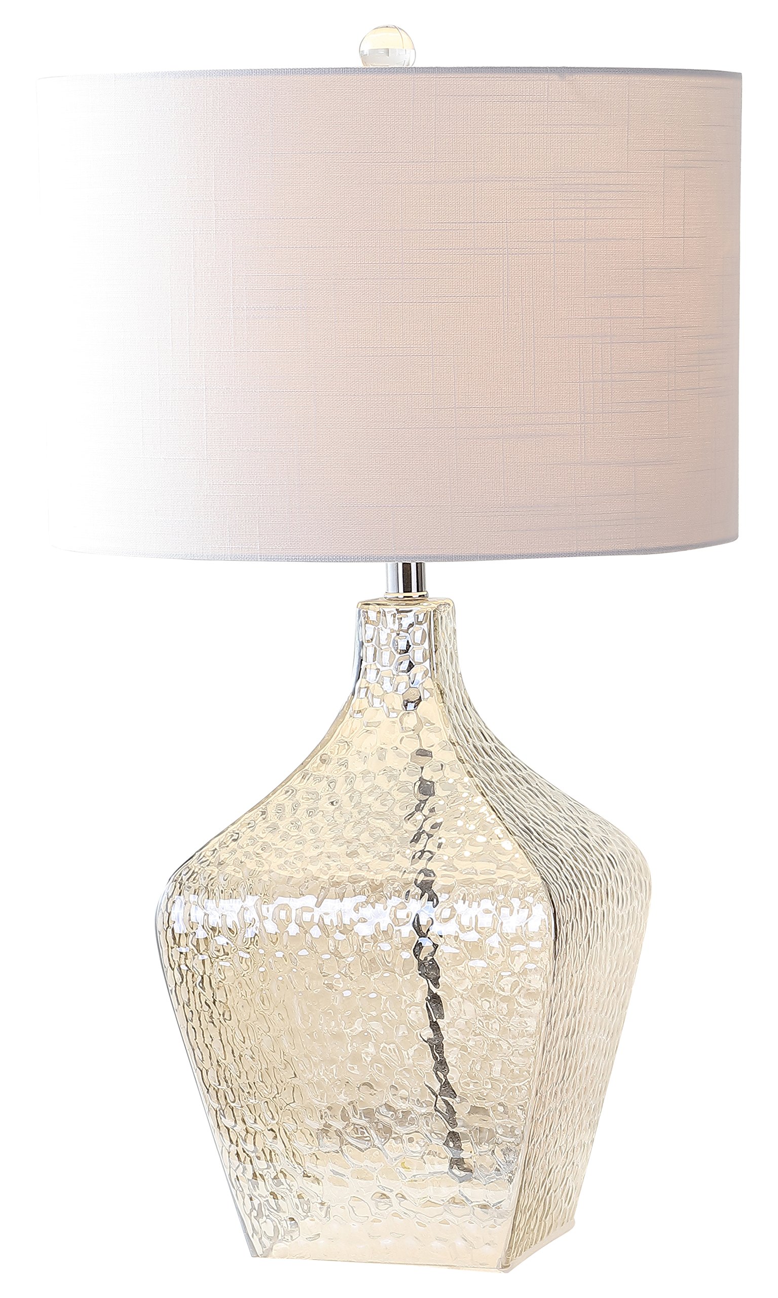 JONATHAN Y JYL5024A Jane 26" Glass LED Table Lamp Transitional Glam ...