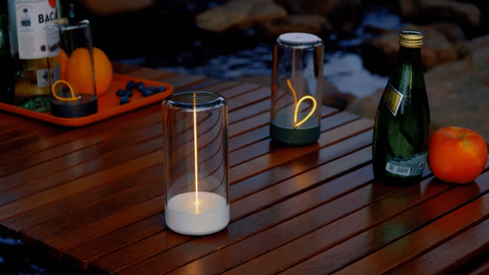 Watch AUGE LIGHT Mini Minimalist Table Lamp Cordless LED Desk Lamp on ...