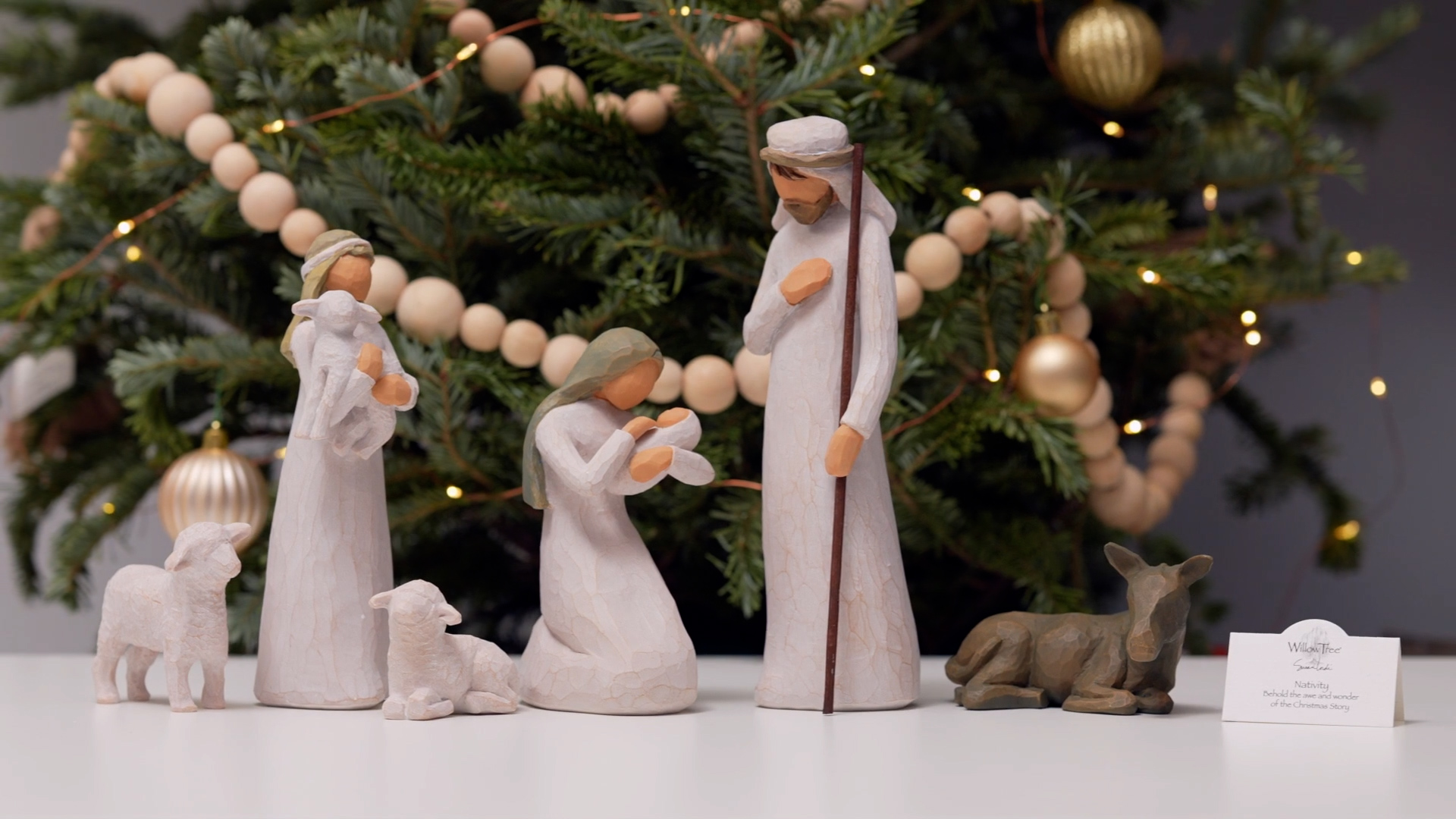 Snapklik.com : Willow Tree 6-Piece Nativity Set, Behold The Awe And ...