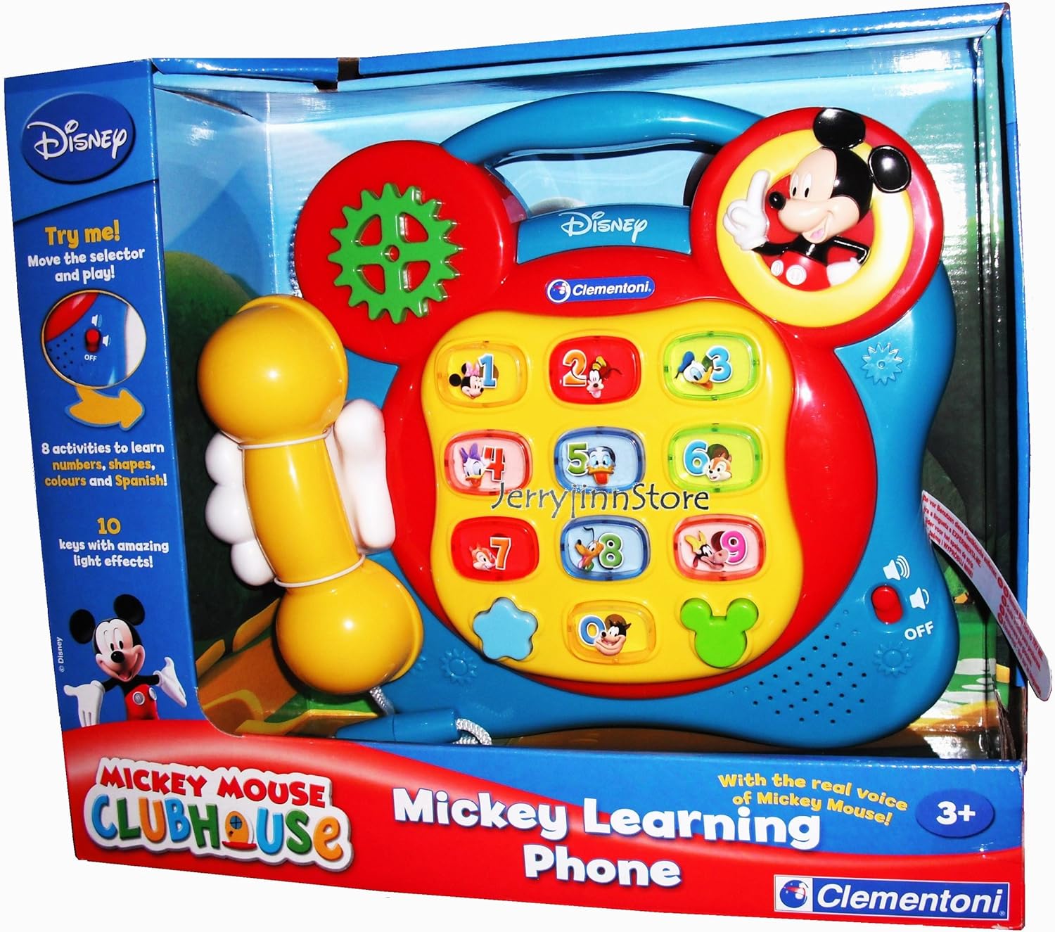Disney Mickey Mouse Clubhouse MICKEY LEARNING PHONE : Amazon.co.uk ...