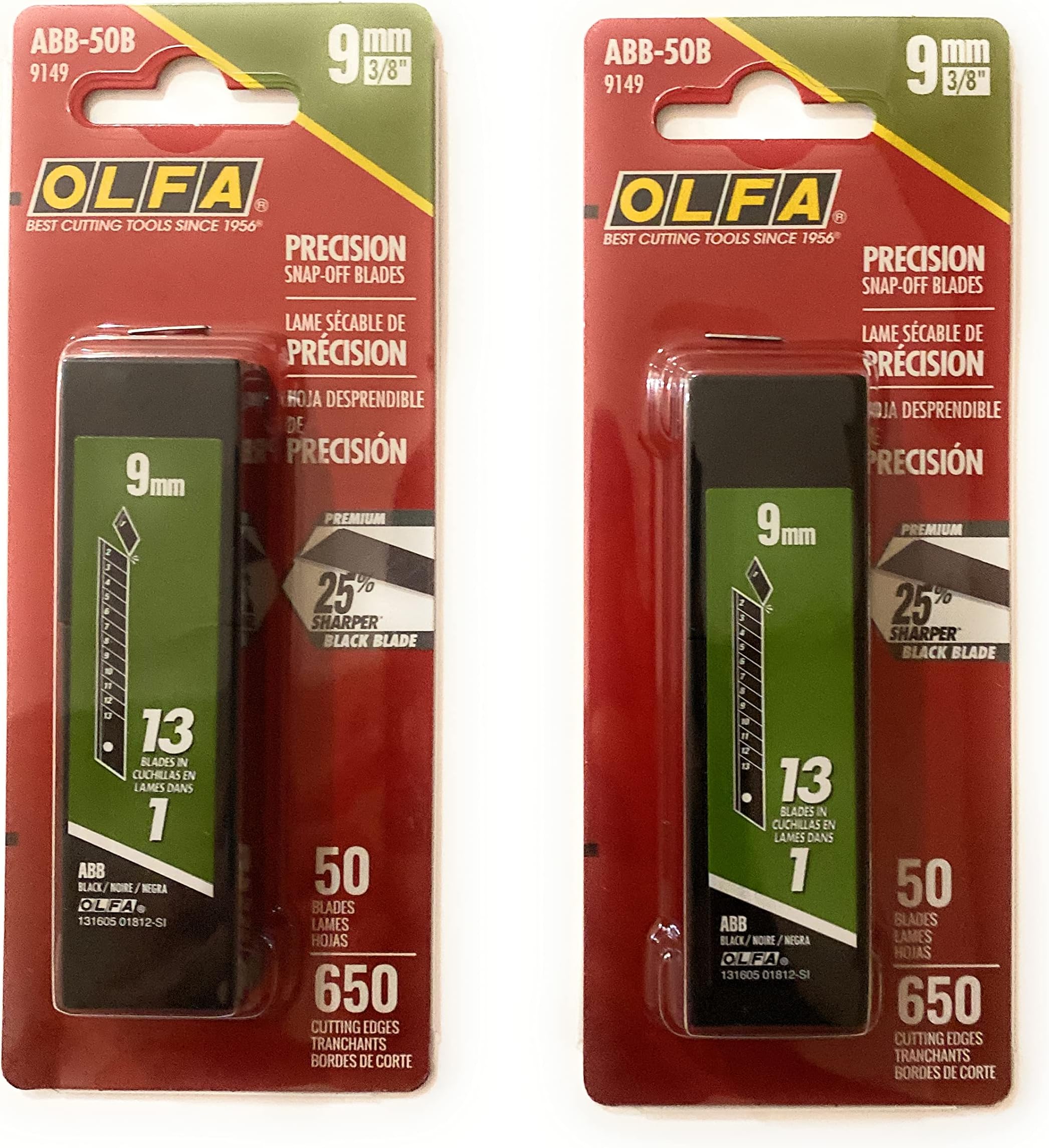 OLFA 9mm Stainless Steel Utility Knife (SVR-1) - Multi-Purpose Retractable Precision Knife w ...