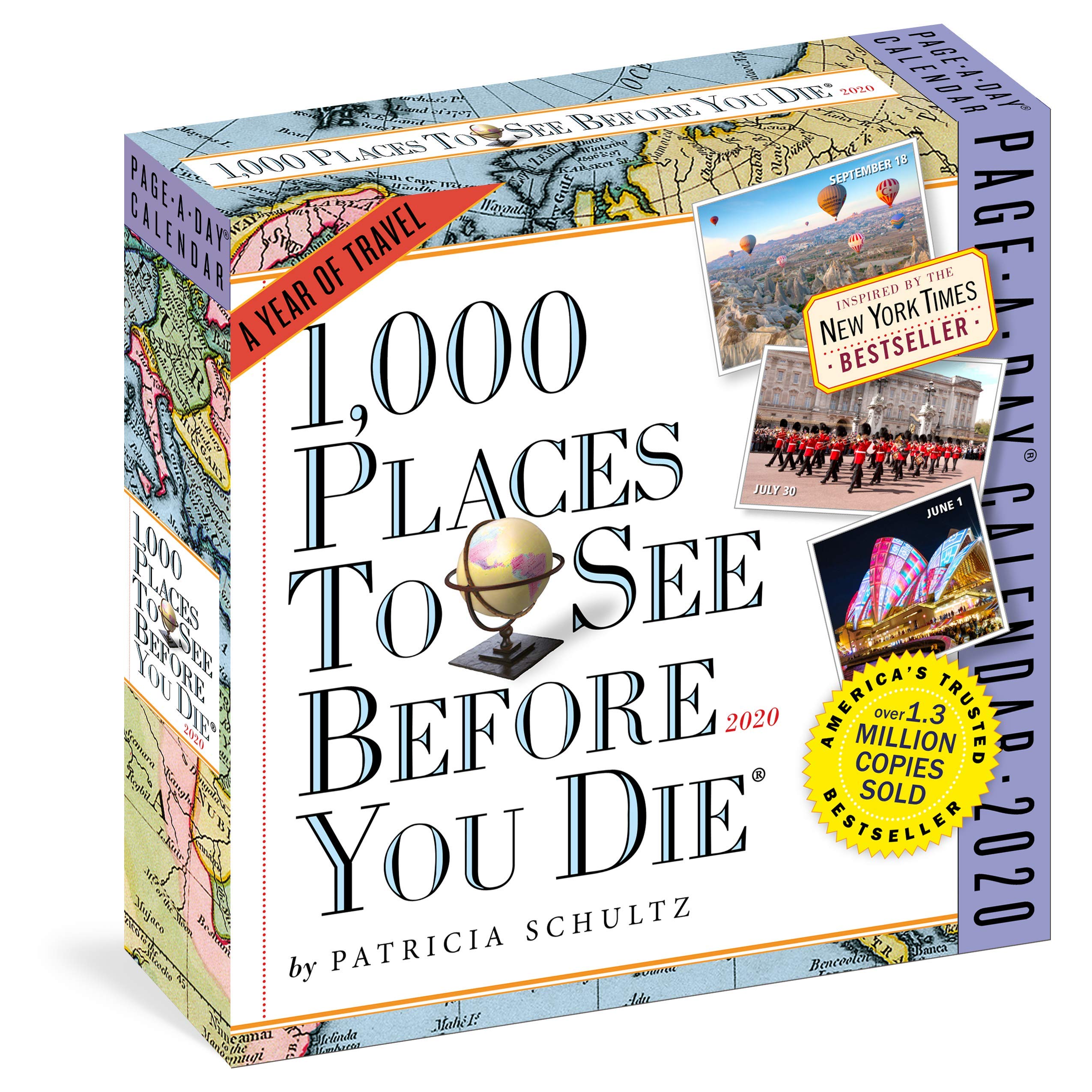 1,000 Places to See Before You Die Page-A-Day Calendar 2020: Schultz ...