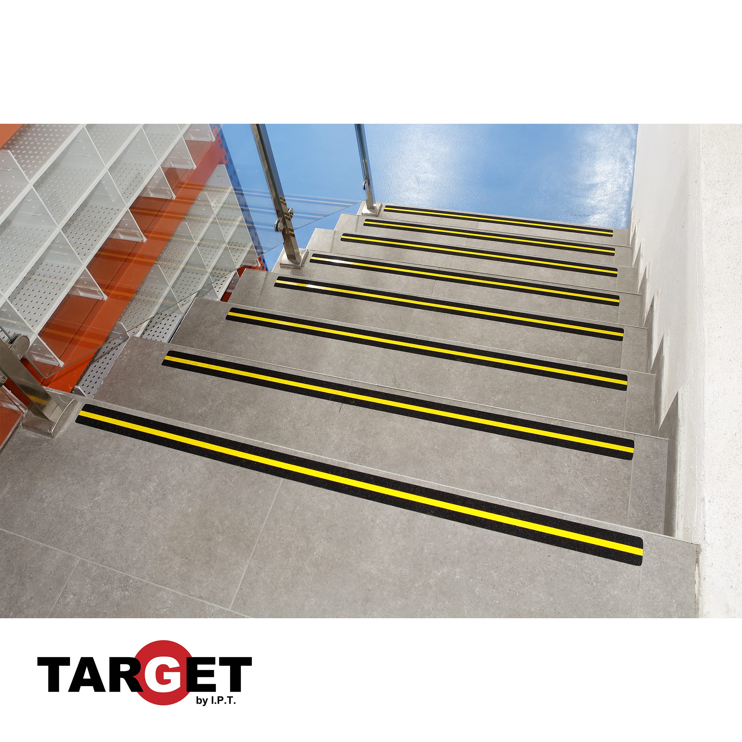 Reflective Tape For Stairs Anti Slip Pre Cut – Slips Away