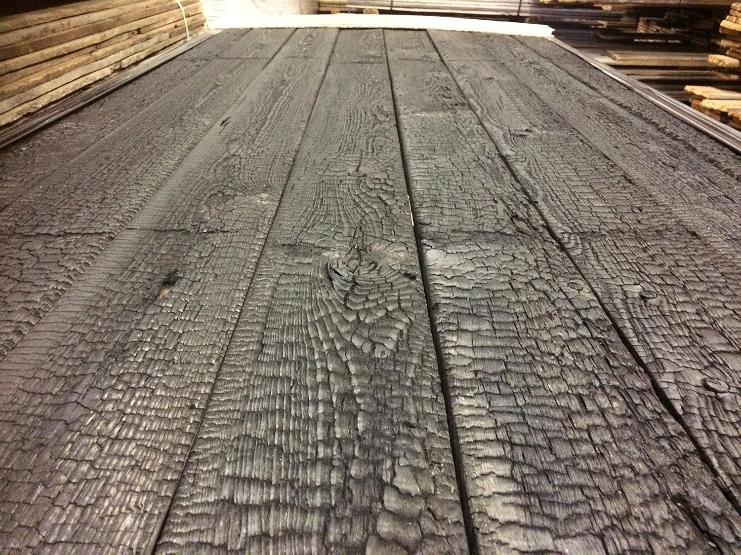 Charred Timber Cladding, Scorched Timber Cladding Siberian Larch ...