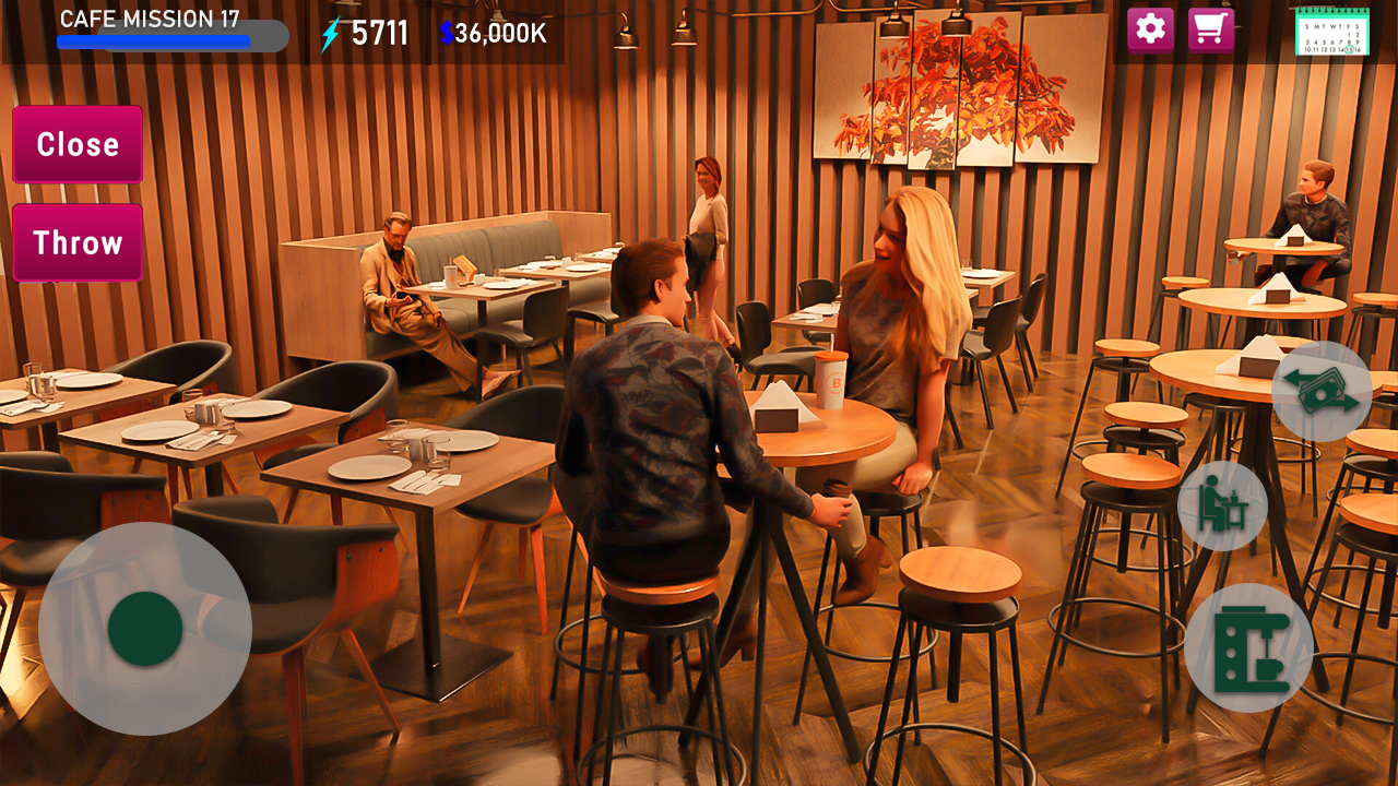 Virtual Coffee Shop Simulator Mobile Game 3D: Coffee Empire Cafe ...