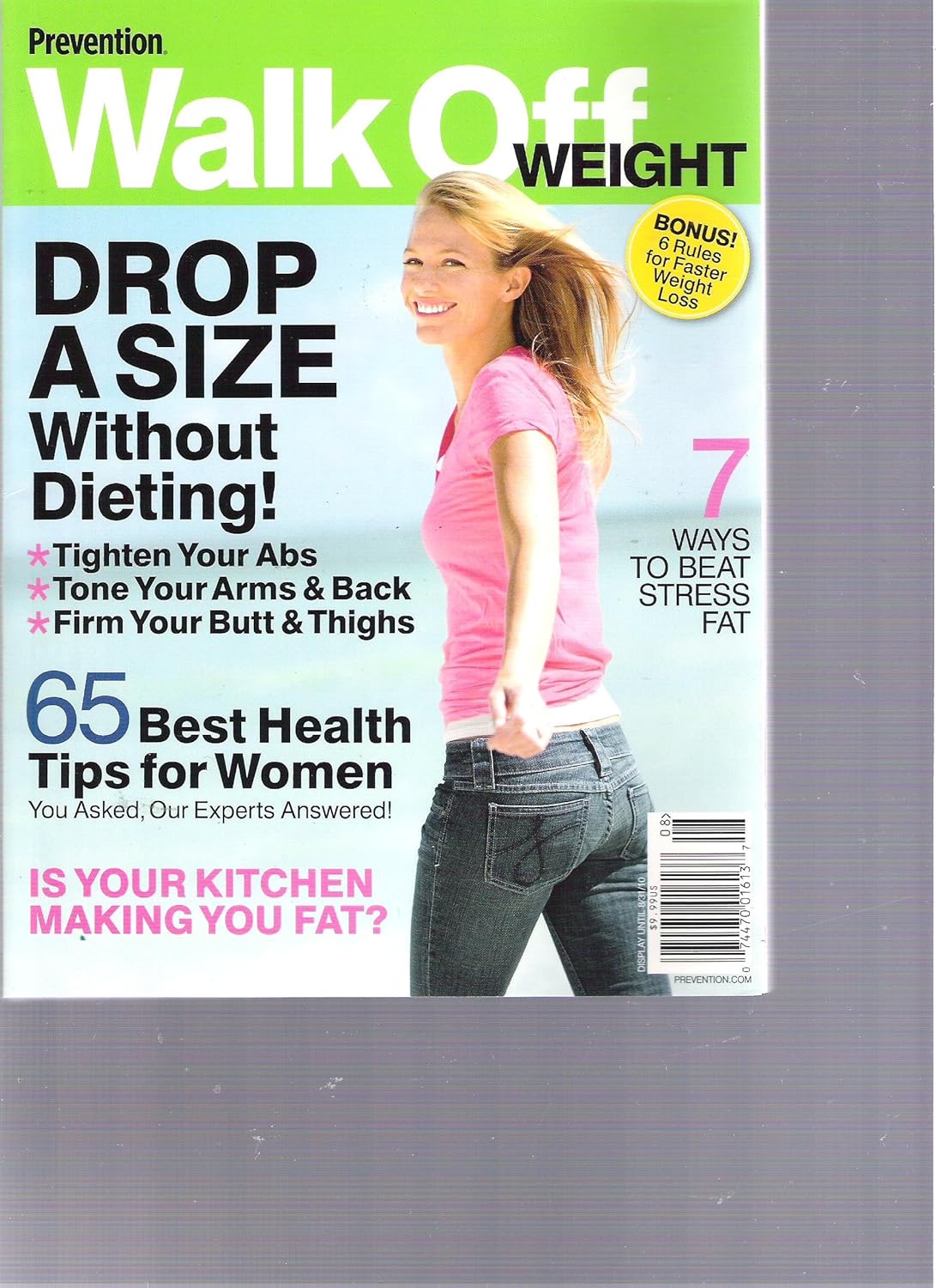 Prevention Walk Off Weight Magazine (Drop a size without dieting, 2010 ...