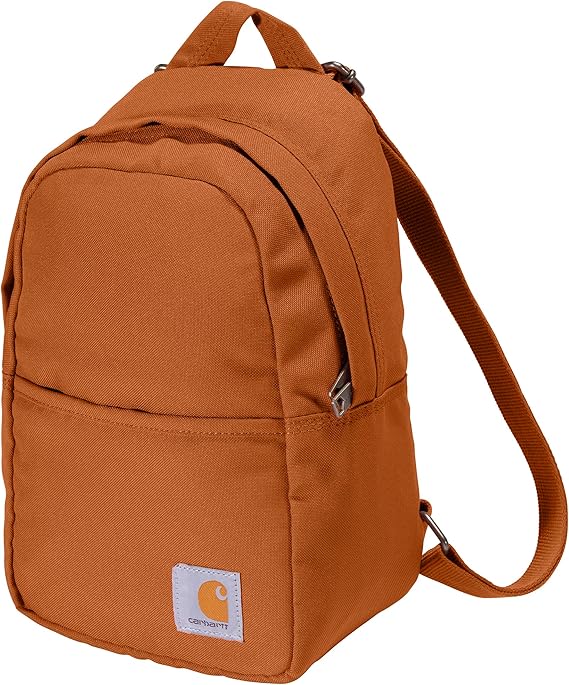 Amazon.com: Carhartt Classic Mini Backpack, Durable, Water-Resistant ...