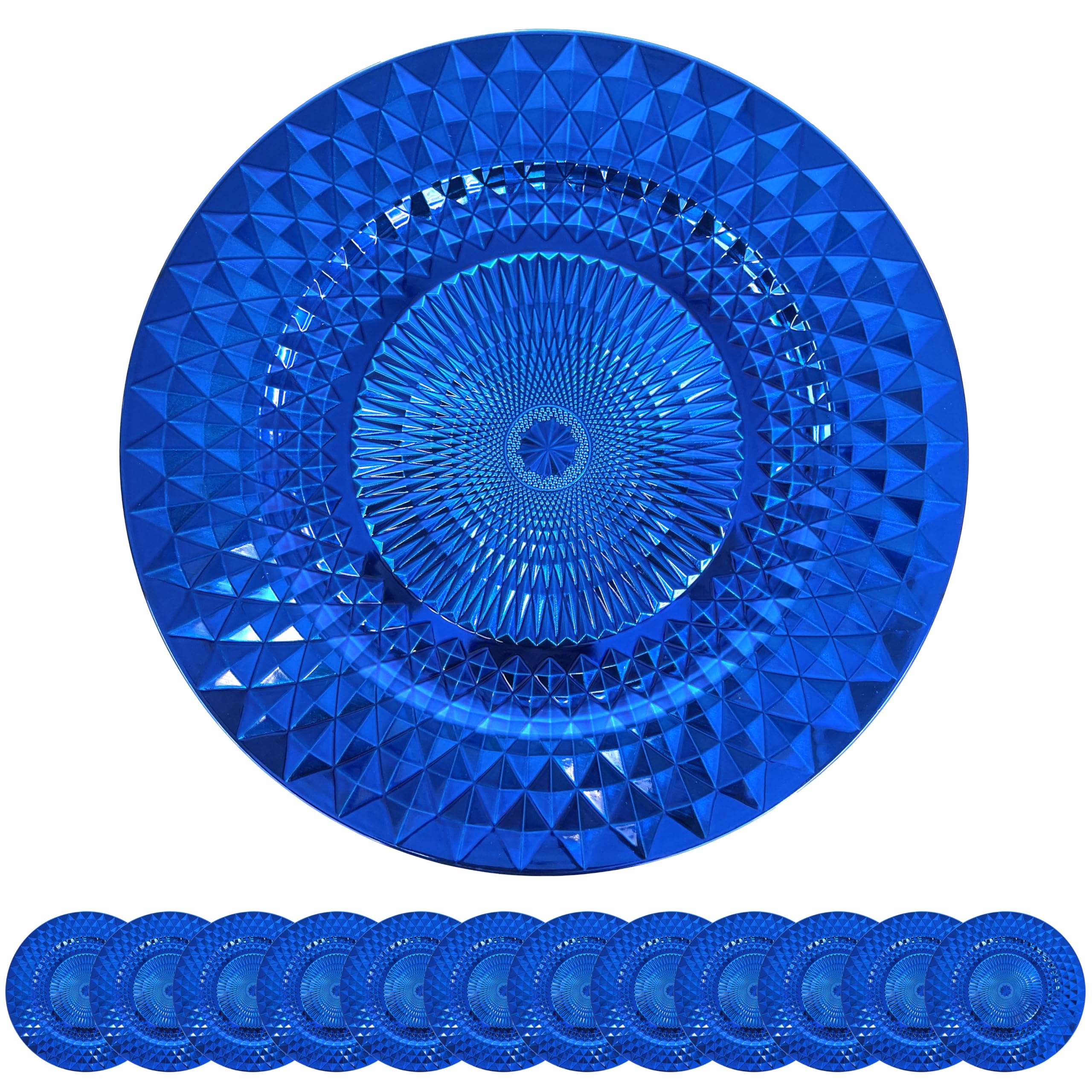 Snapklik.com : Allgala Charger Plates, 13-Inch 12-Pack Heavy Duty ...