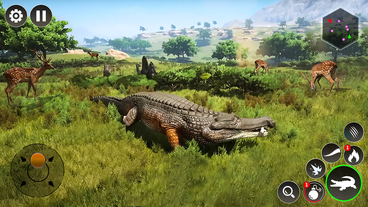 Wild Crocodile Hungry Survival Simulator Family Beach Games - Ultimate ...