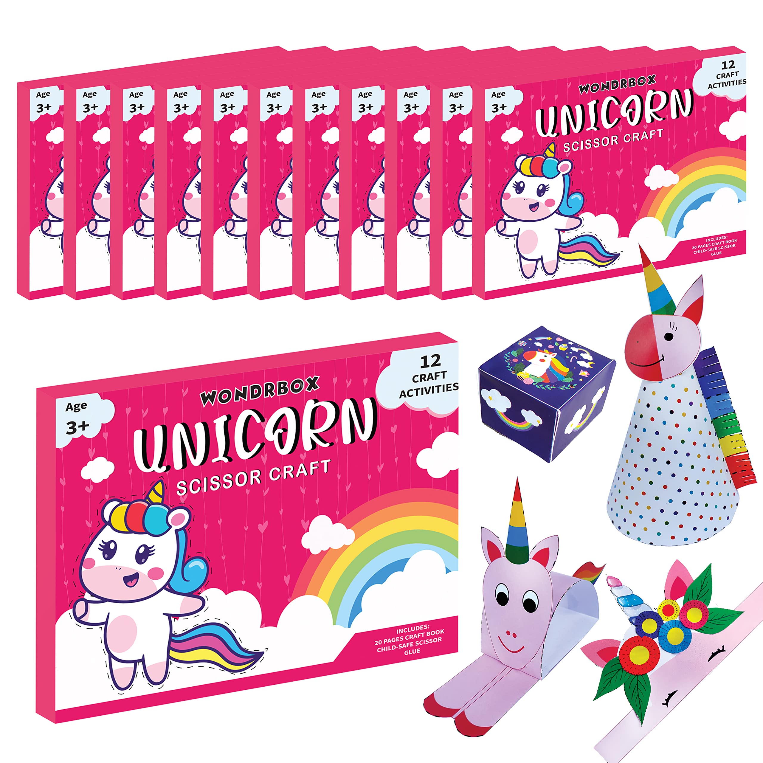 Buy WONDRBOX Returns Gifts for Birthday for Kids Unicorn Scissor Craft ...